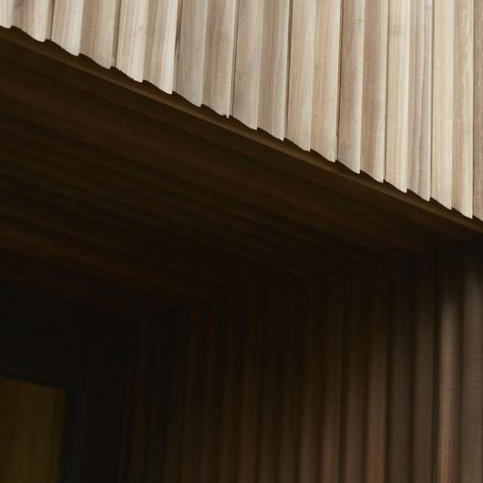 Gallery of Thermally Modified Wood Cladding - Poplar - 4