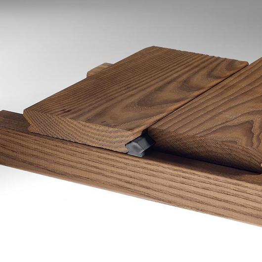 Gallery of Side Clips for Thermally Modified Wood - 2