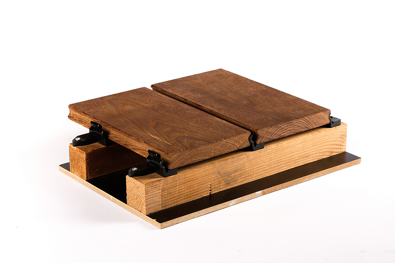 Teni Clips for Thermally Modified Wood from Tantimber