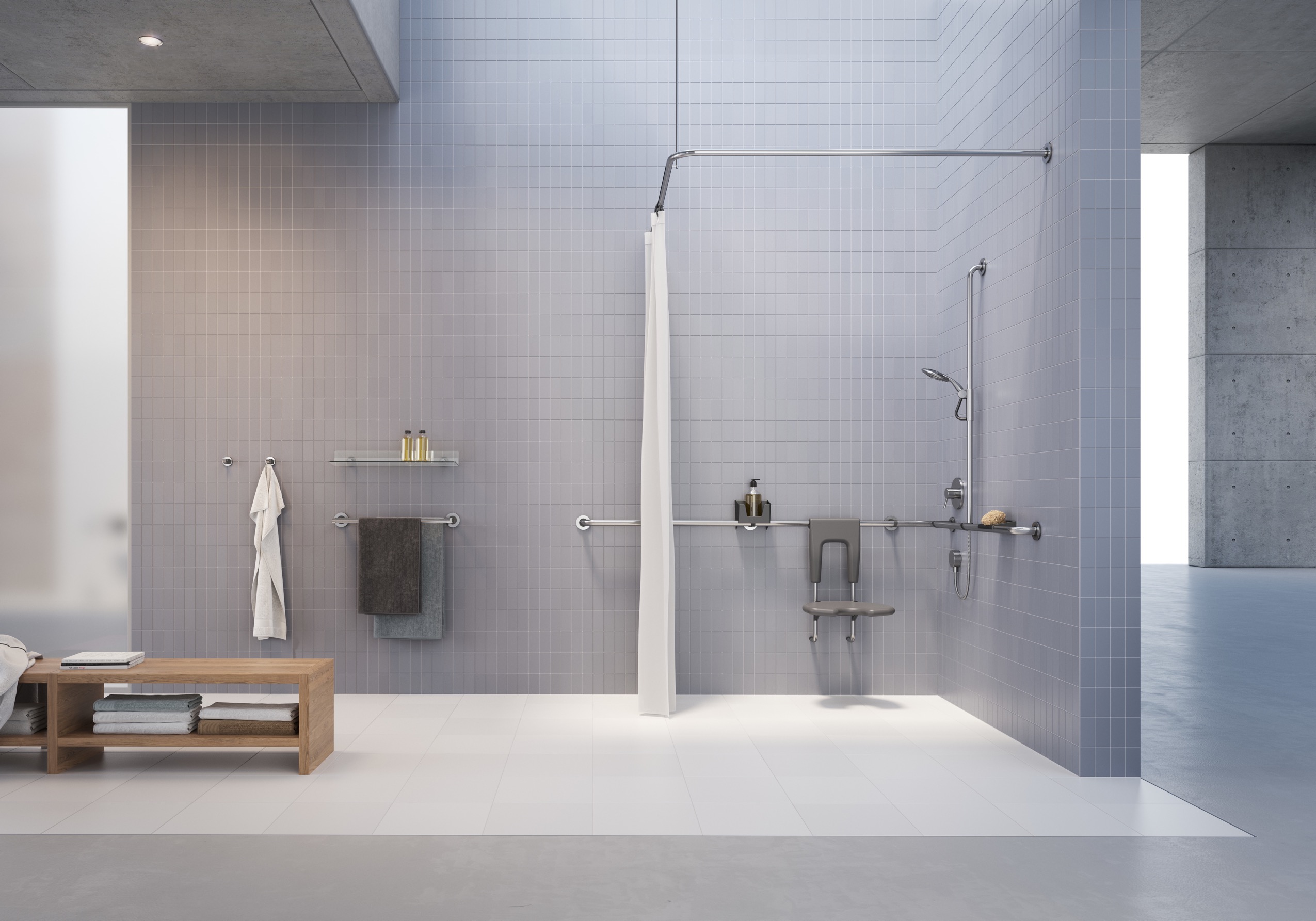 Bathroom Rails & Fittings - ErgoSystem® E300 from FSB Franz Schneider ...