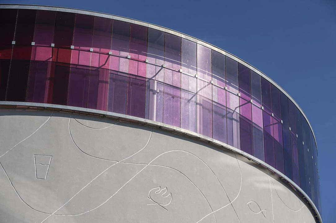 Color PVB Interlayers in a Church from Vanceva