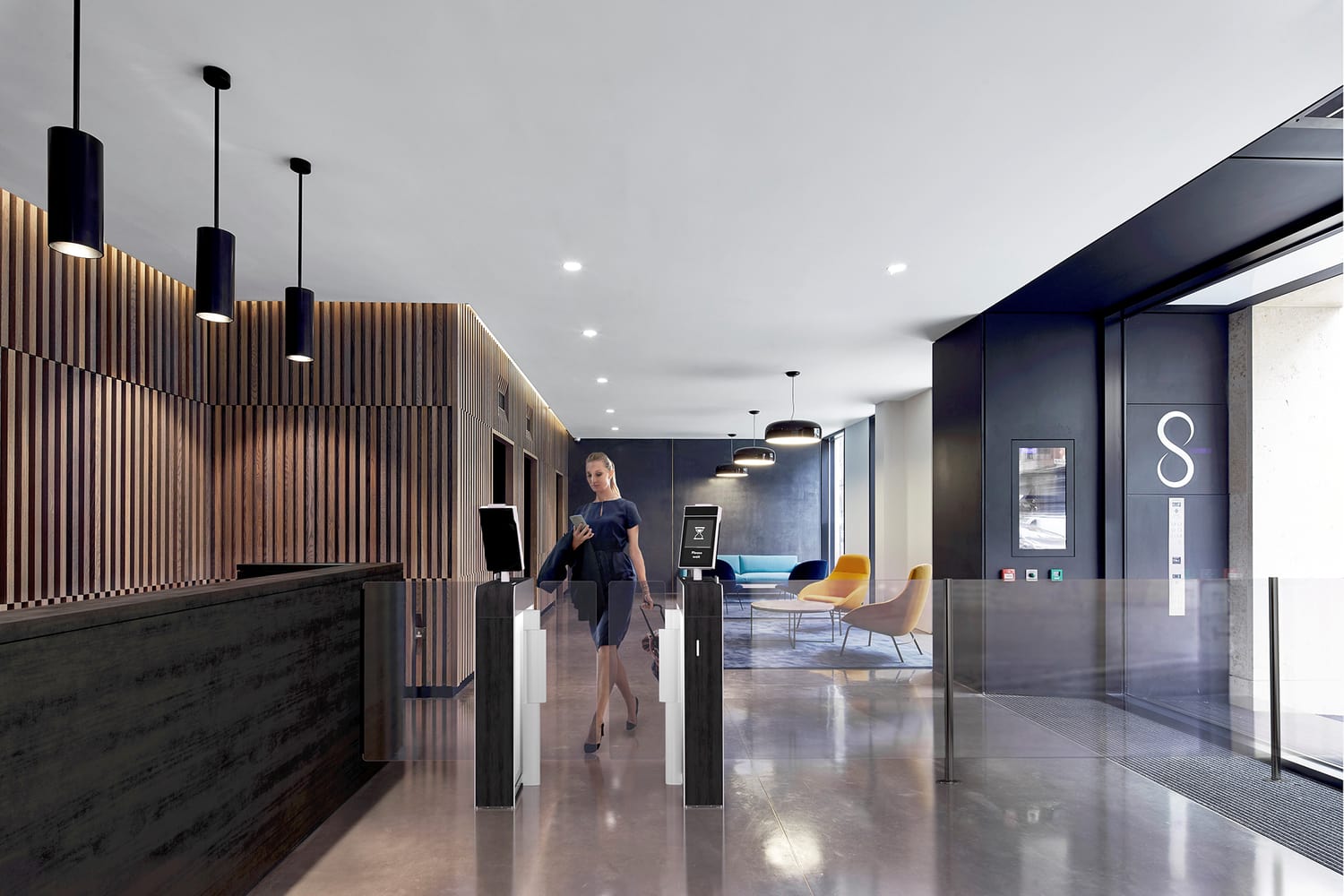 Gallery of Sensor Barriers & Speed Gates - 2