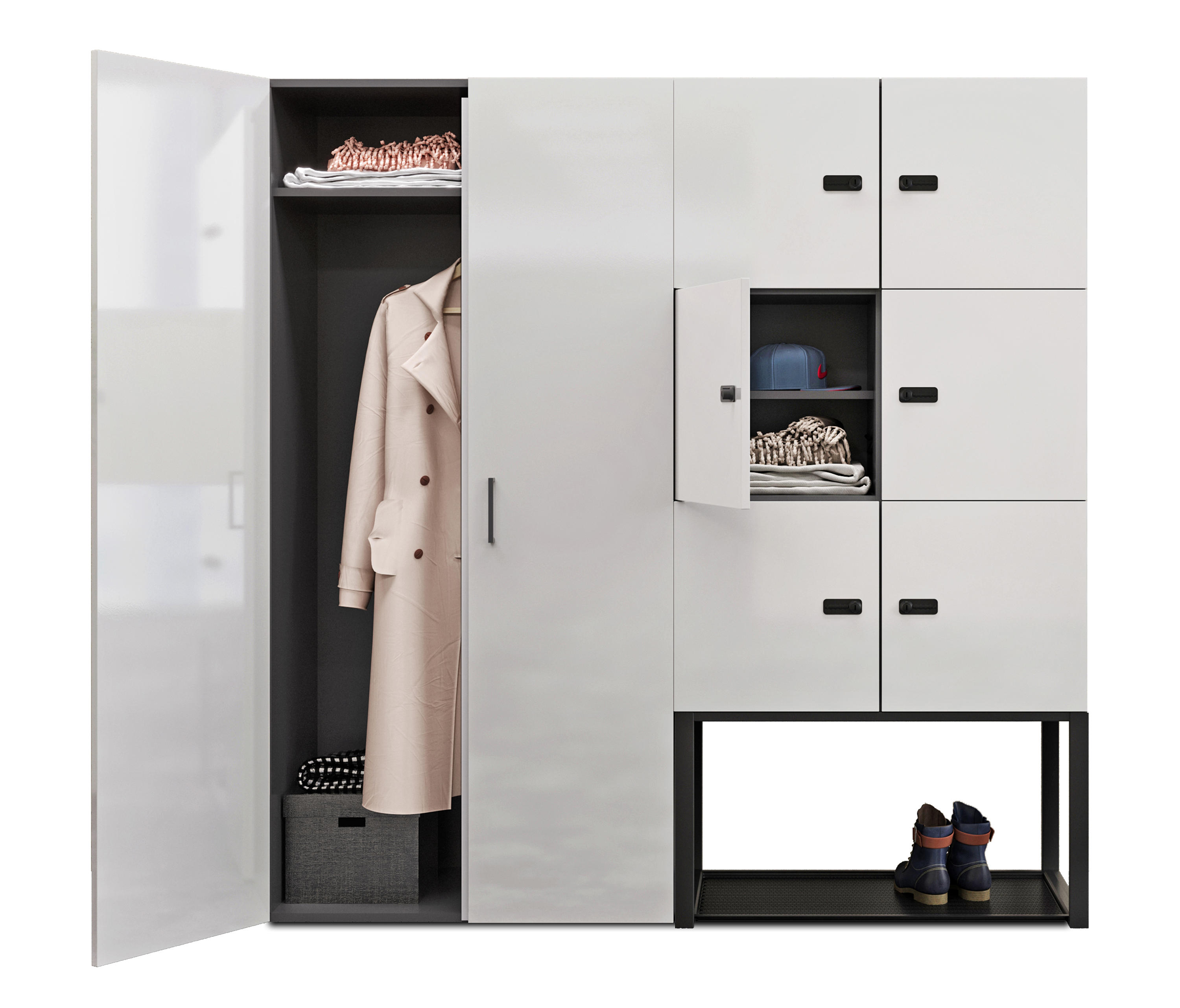 Gallery of Office Lockers and Cabinets - Agile Office HushLock - 9