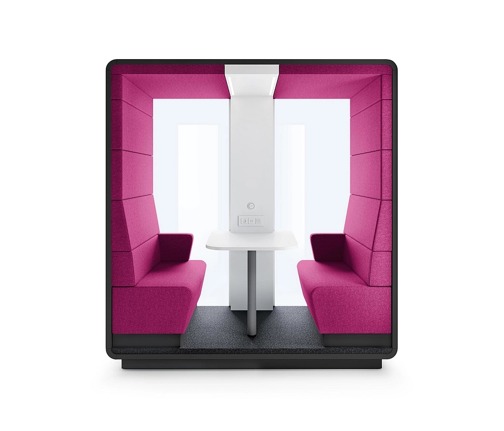 Gallery of Small & Open Meeting Pods - HushMeet.open.S - 11