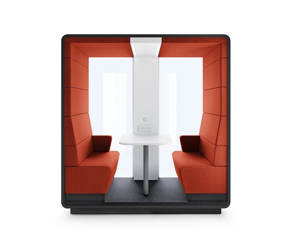 Gallery of Small & Open Meeting Pods - HushMeet.open.S - 3