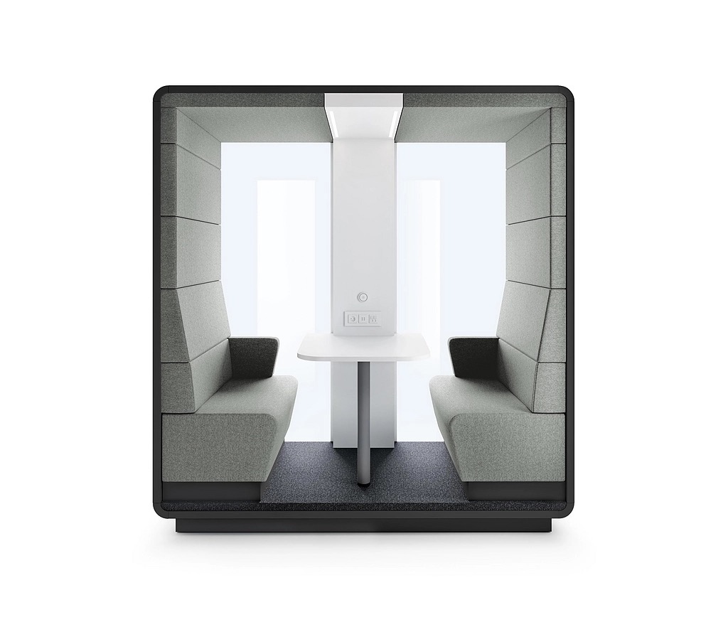 Gallery of Small & Open Meeting Pods - HushMeet.open.S - 6