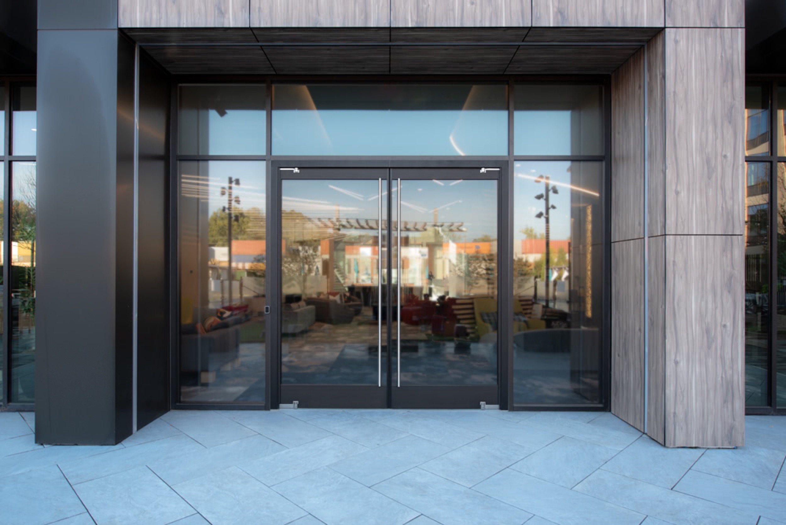 Gallery of Aluminum Doors - Extruded Aluminum Balanced Doors - 9