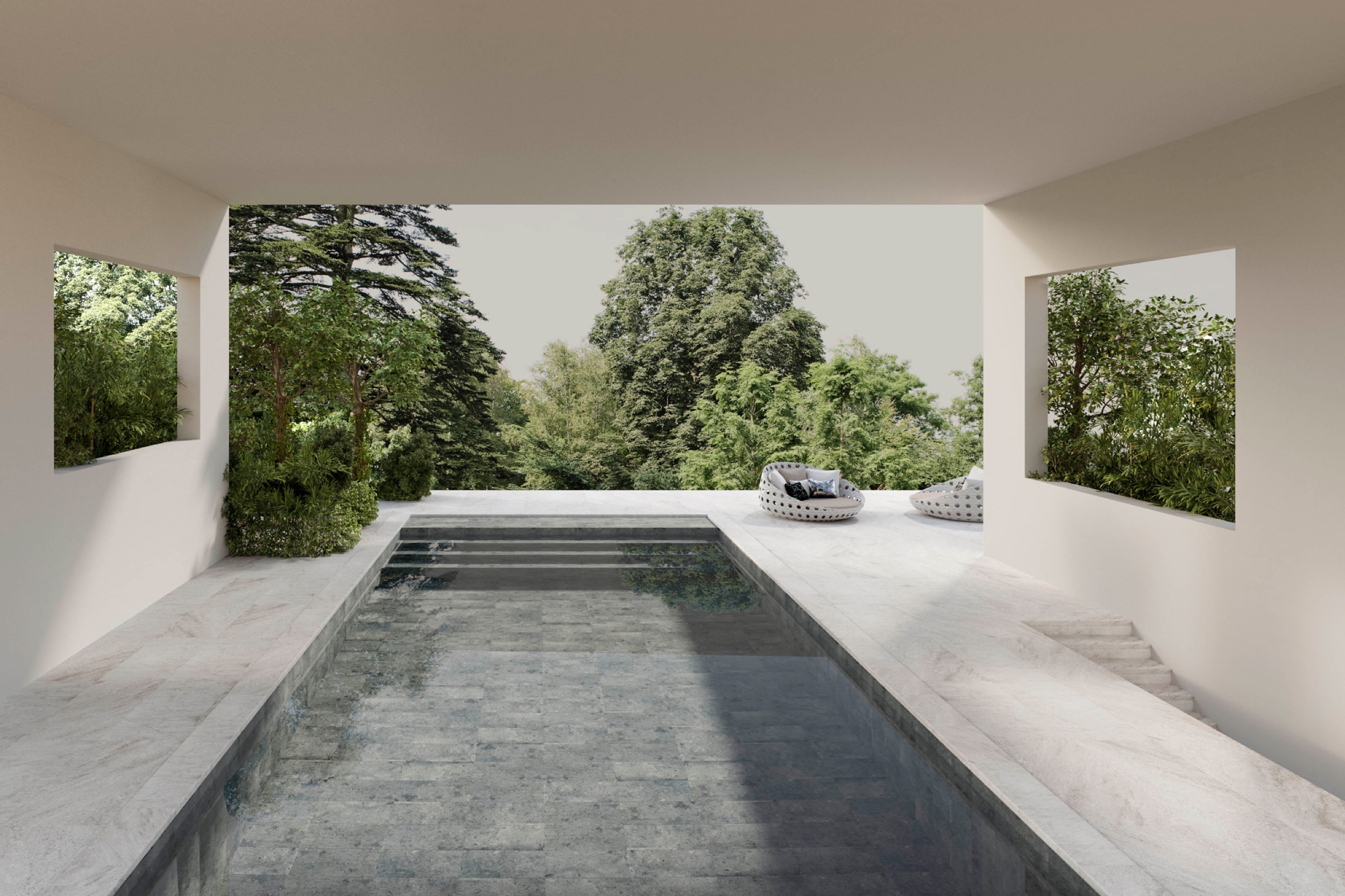 Gallery of Residential and Pool Flooring - Natural Stones - 2