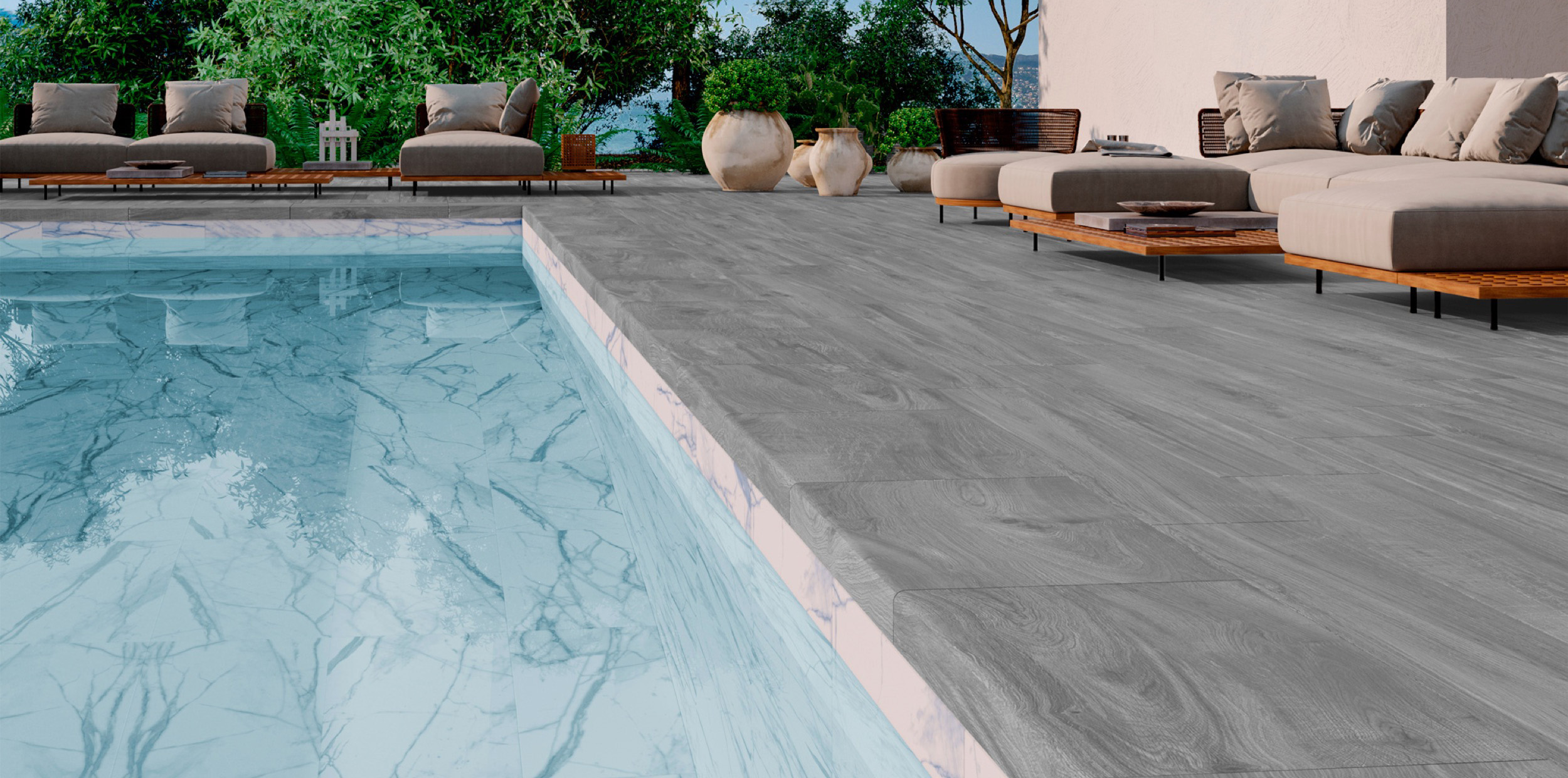 Gallery of Residential and Pool Flooring - Natural Stones - 14