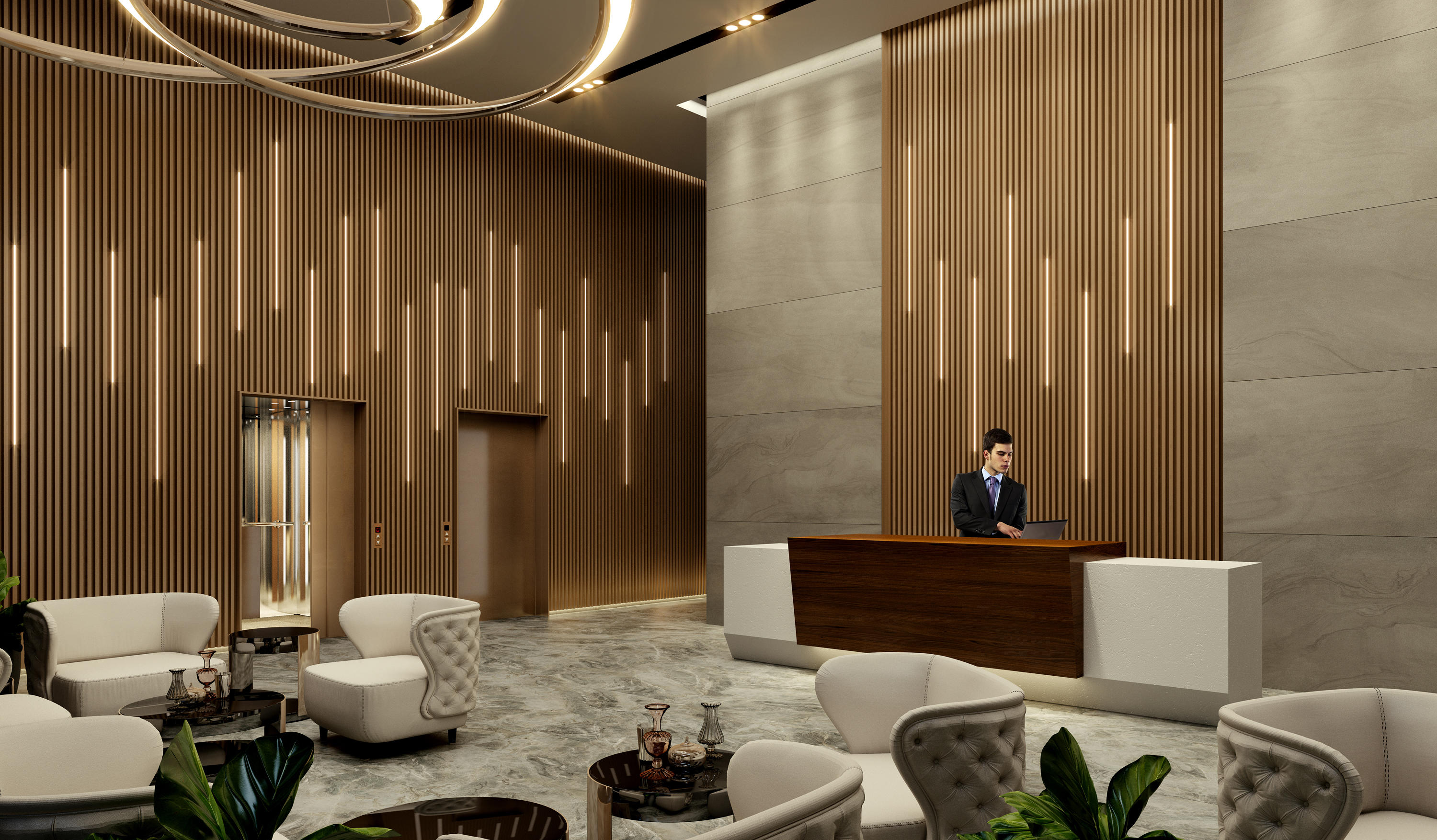 Gallery of Exterior & Interior Finish - Barcode Cladding - 10