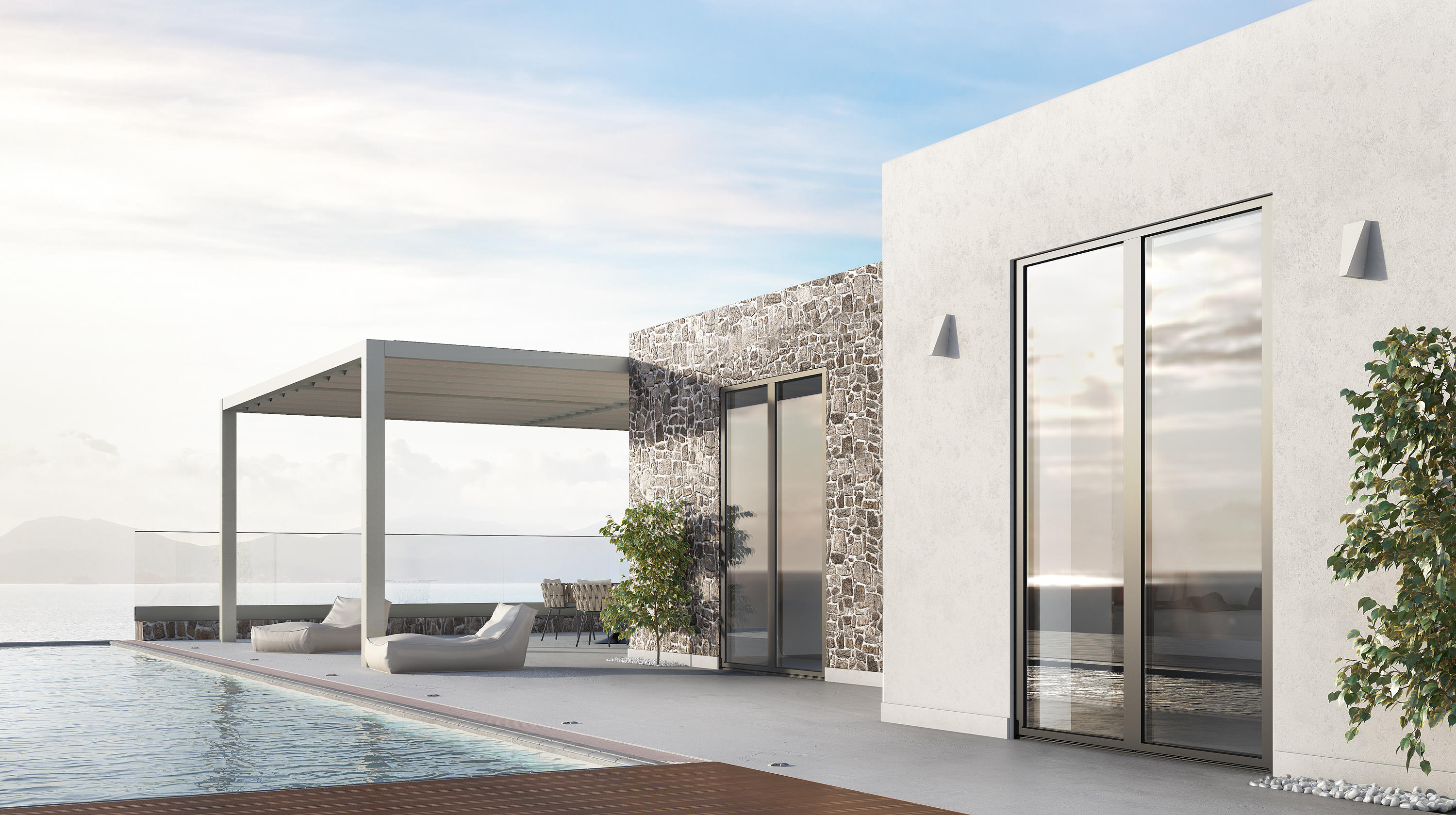 Till & Turn Door System - Smartia S67 Phos from Alumil