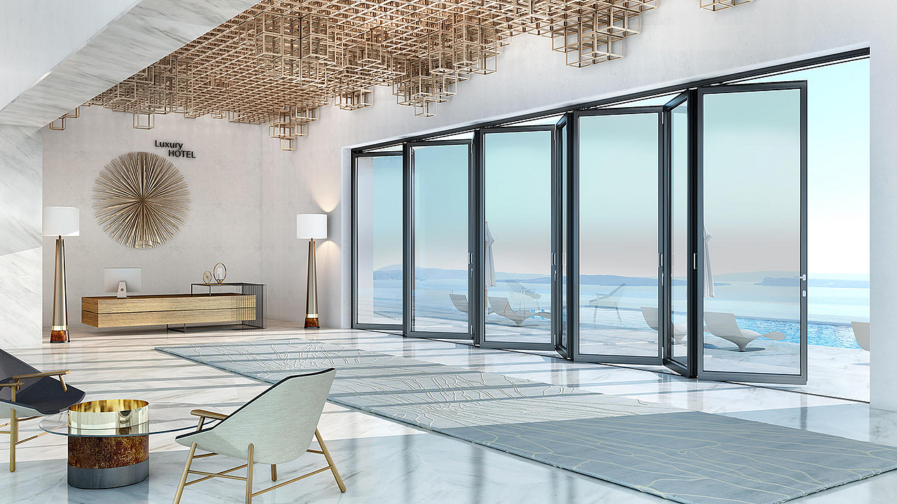 Folding Door System - Supreme SF85 from Alumil