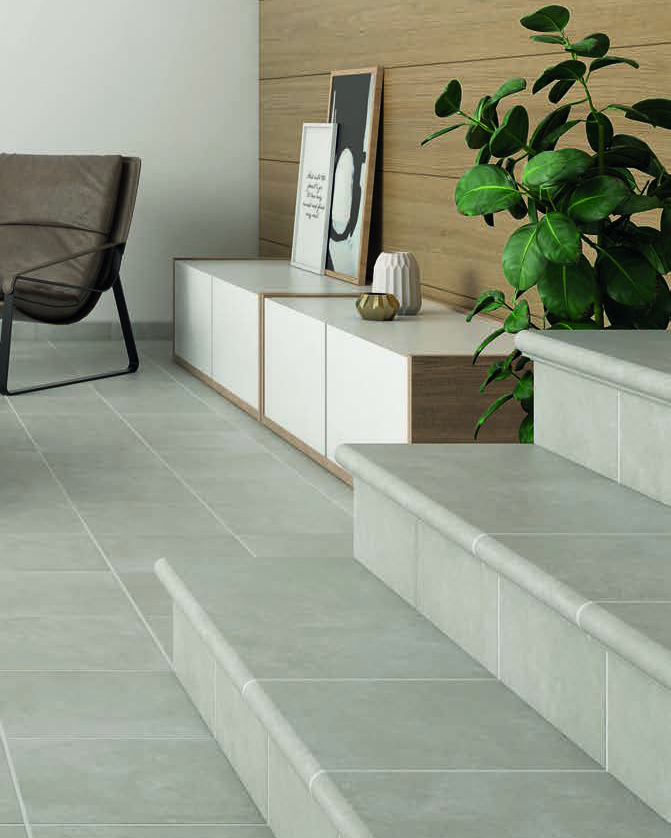 Gallery of Porcelain Tiles - Imitation Cement Flooring - 18