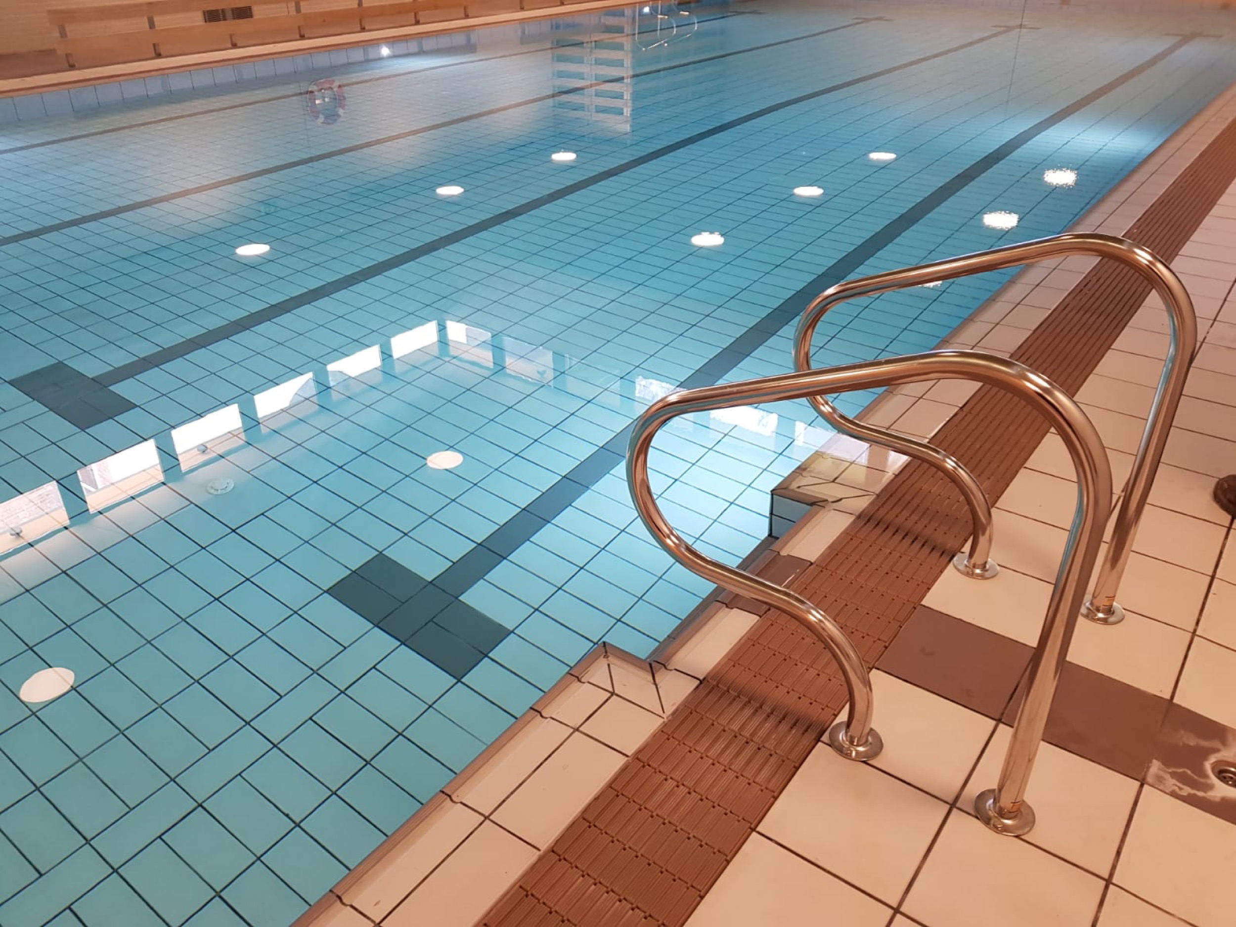 Gallery of Technical Flooring in Public Pools Projects - 12