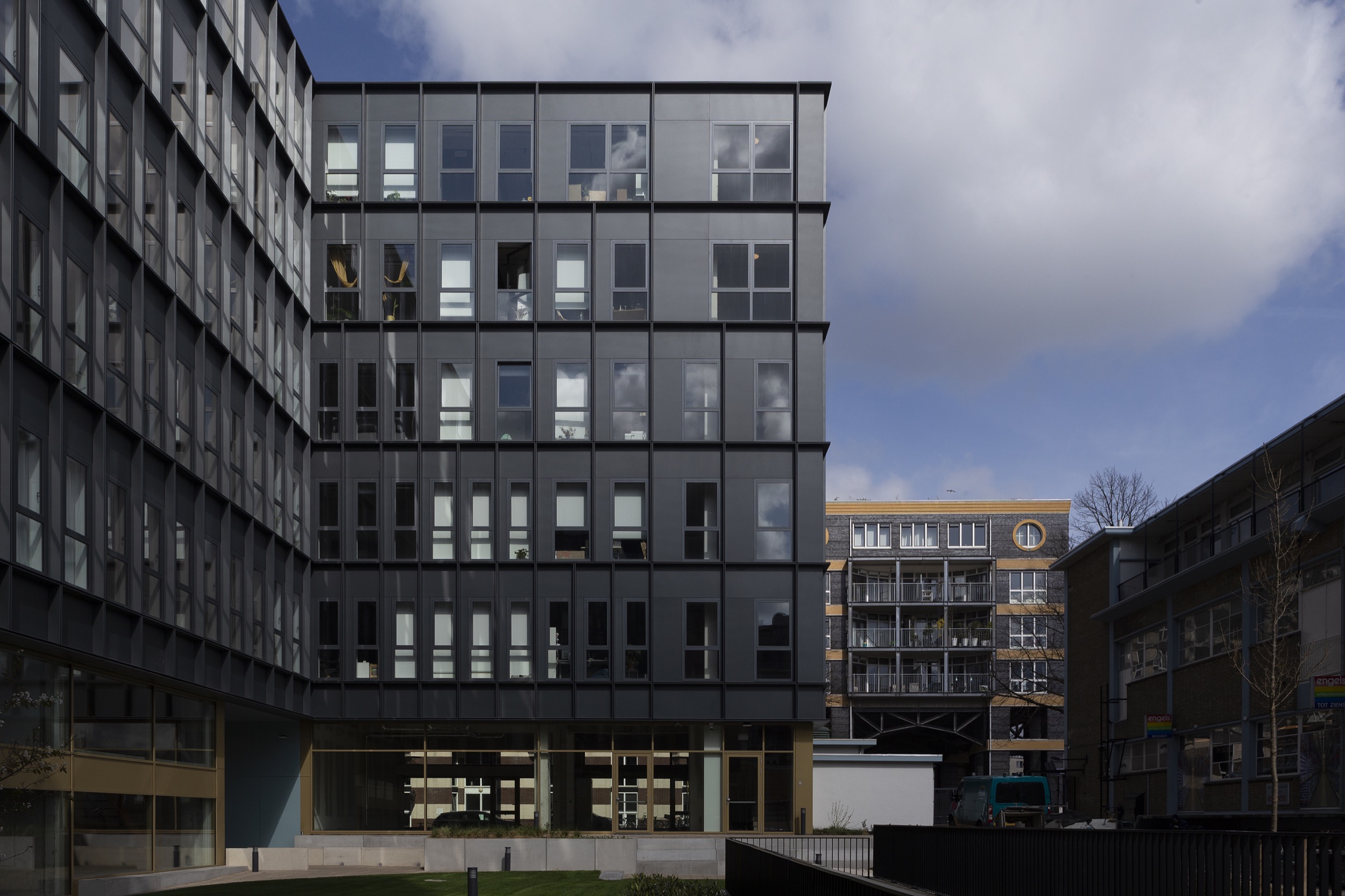Gallery of Roller Shades in DC Van Hall Building - 2