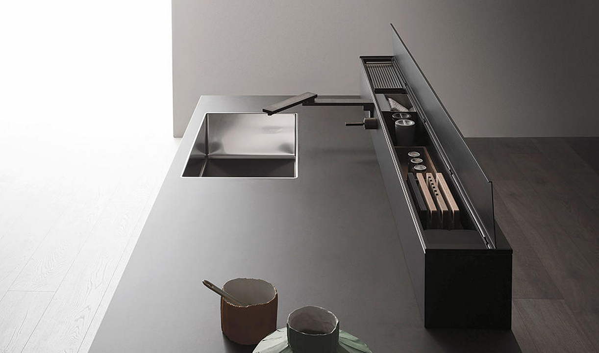 Kitchen Storage Module - Logica Theca from Valcucine