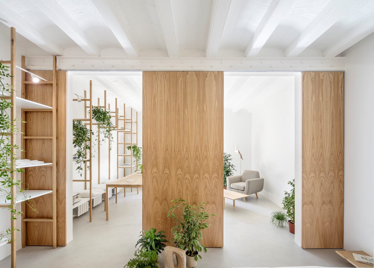 Gallery of Sliding Wood Doors - 2