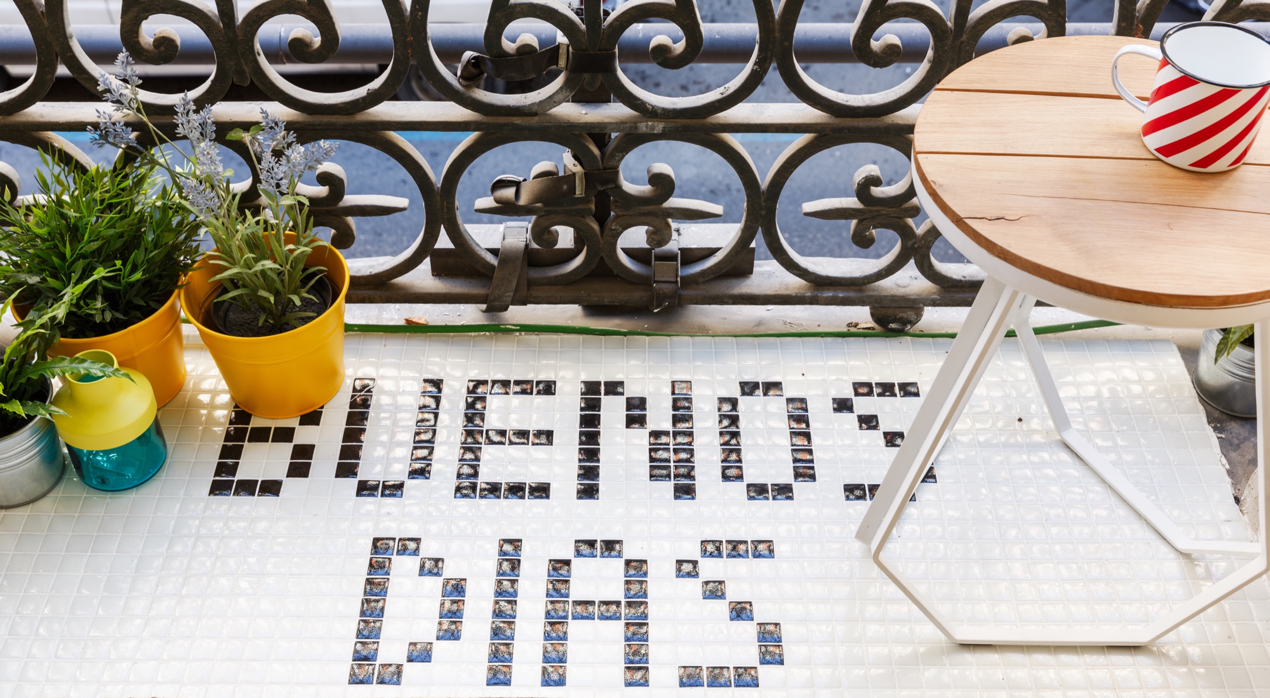 Gallery of Wall and Floor Tiles - LETTERING Collection - 7