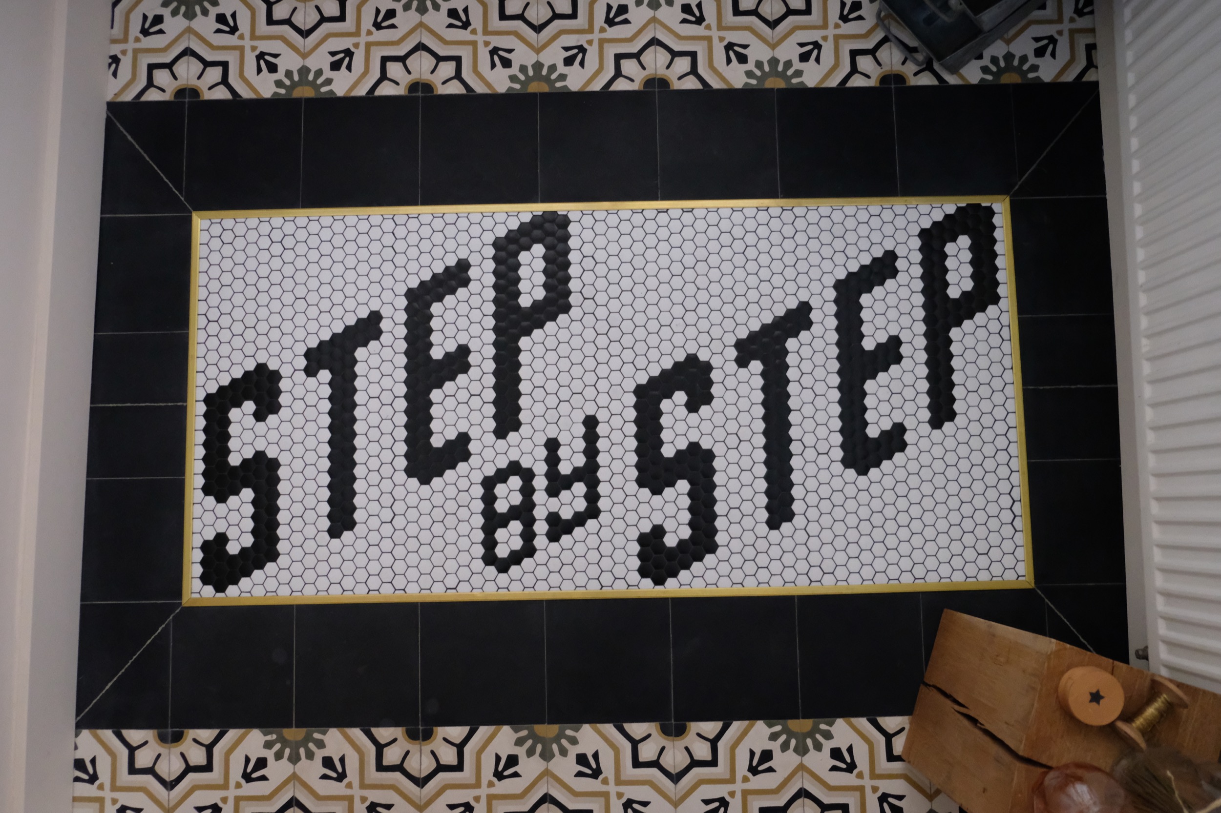 Gallery of Wall and Floor Tiles - LETTERING Collection - 11