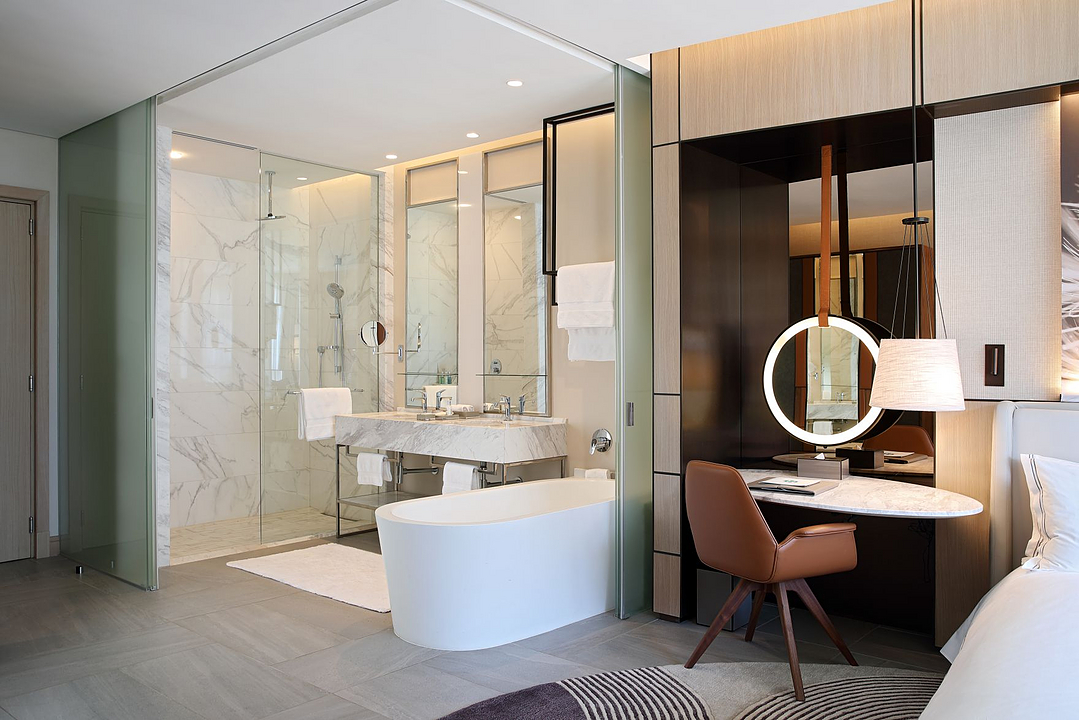 Corner Sliding System in Houghton Hotel from Klein