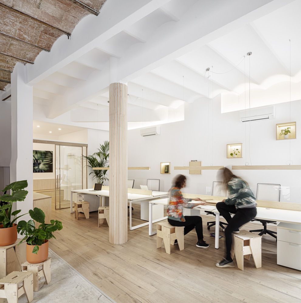 Gallery of Wooden Profile System in Co-Working Space - 2