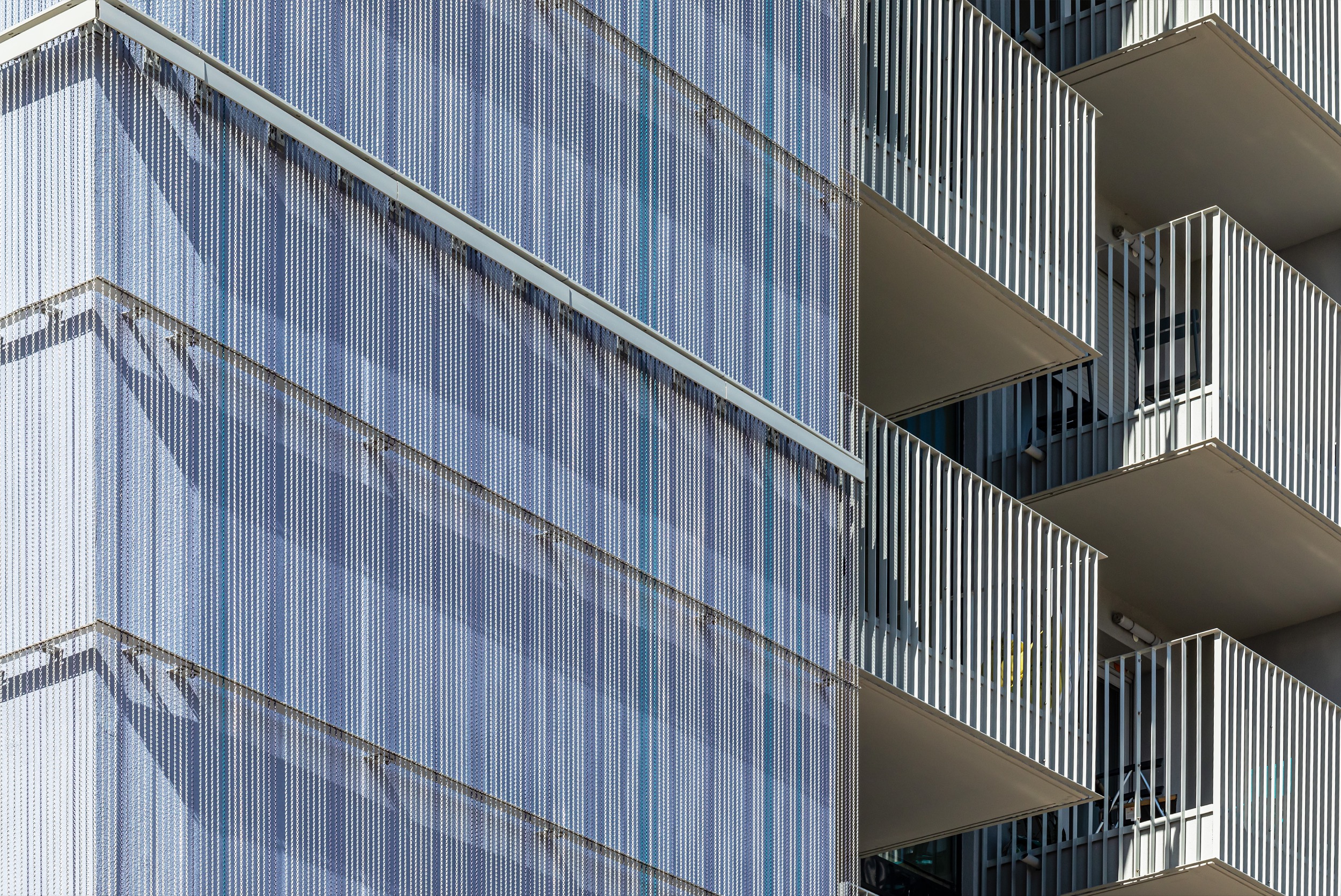 Gallery of Metal Fabric Facade in Kley Student Residence - 3