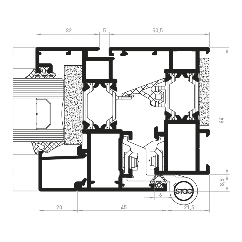 Gallery of STRUGAL Window System - S64RP GALA - 5
