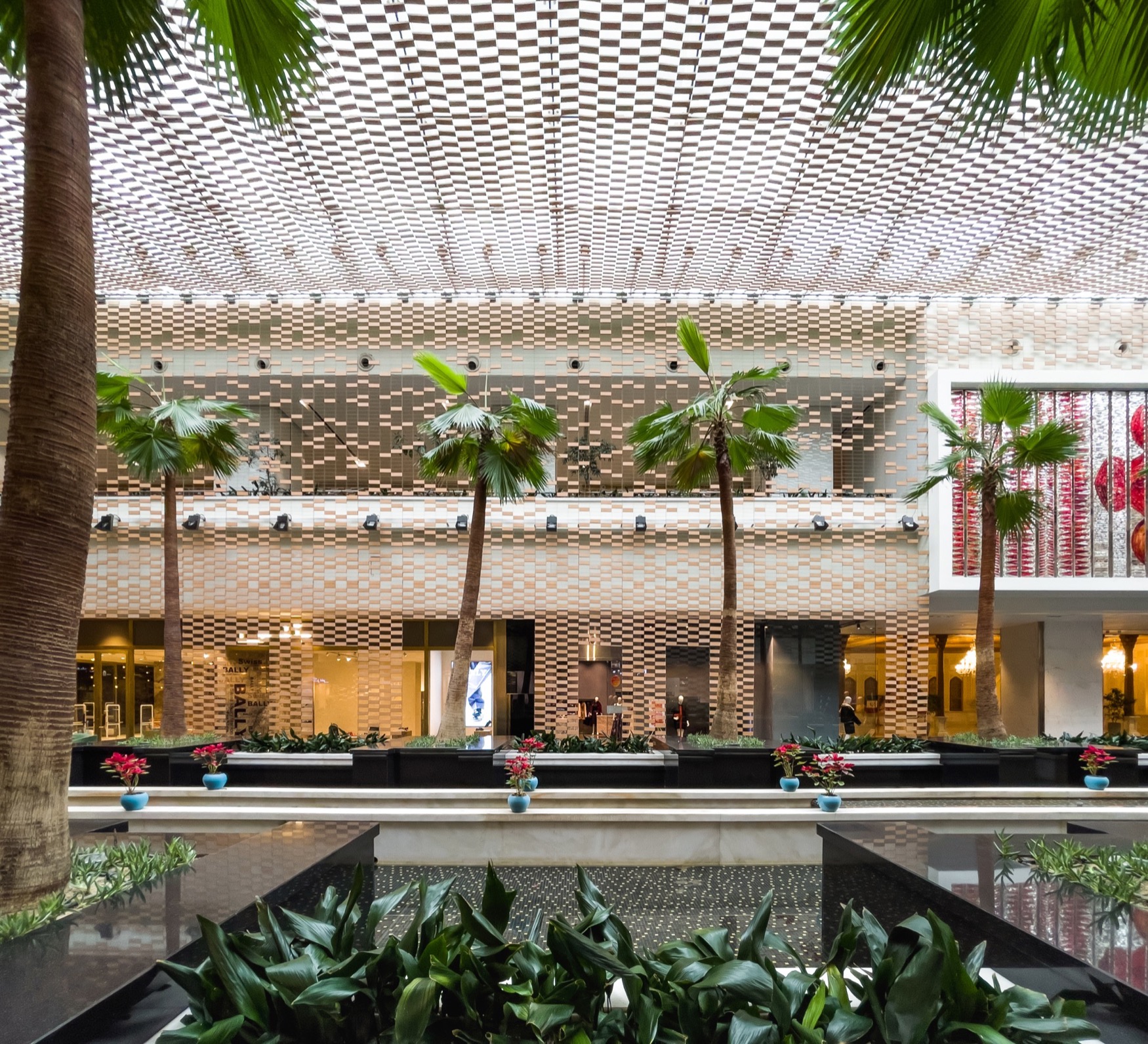 Gallery of Catenary Ceramic Curtain in Iran Mall - 2