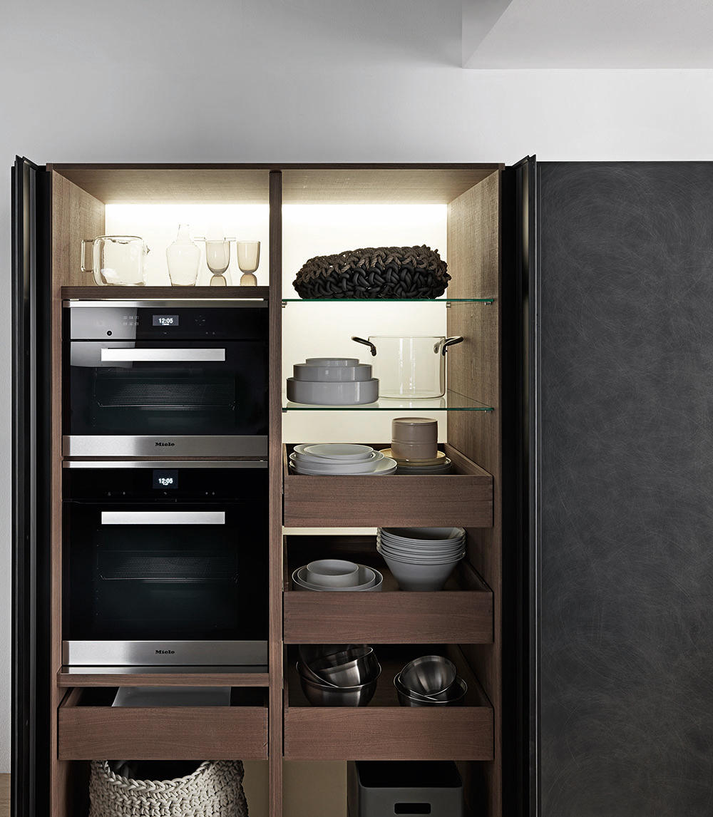 Gallery of Kitchen Furniture - Tower Units with Receding Doors - 2