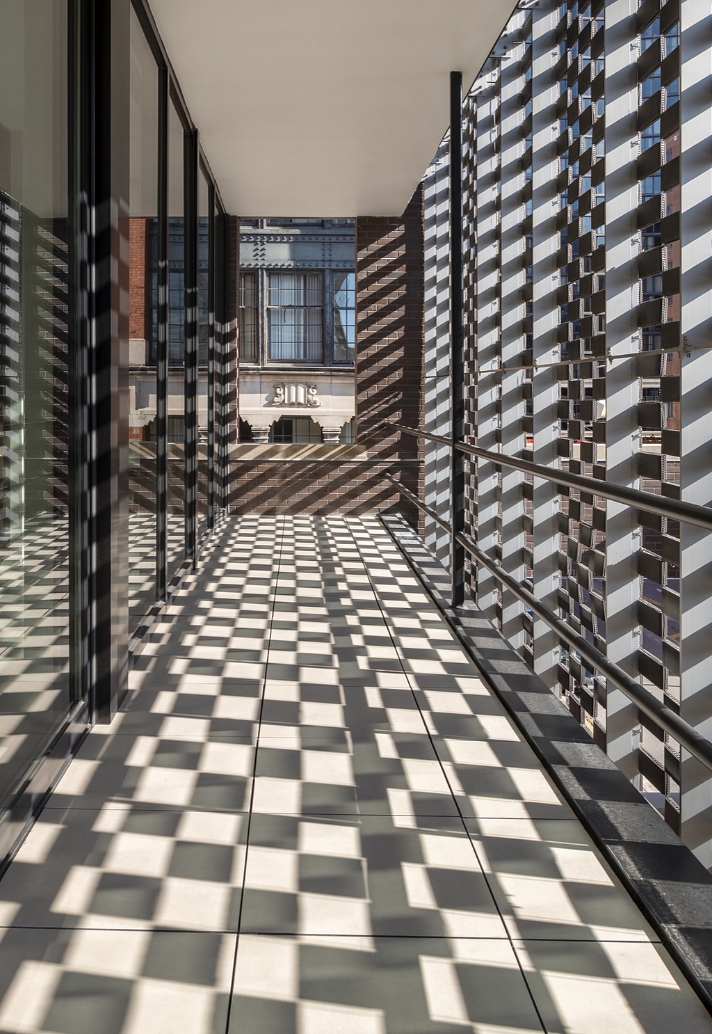 Ceramic Facade in Dearborn Penthouse from Flexbrick