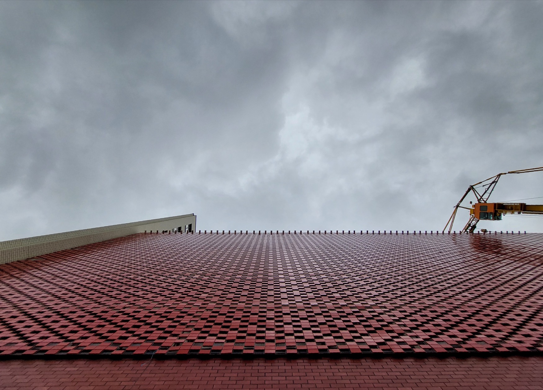Gallery of Ceramic Curtain System in London Island Carpark - 2
