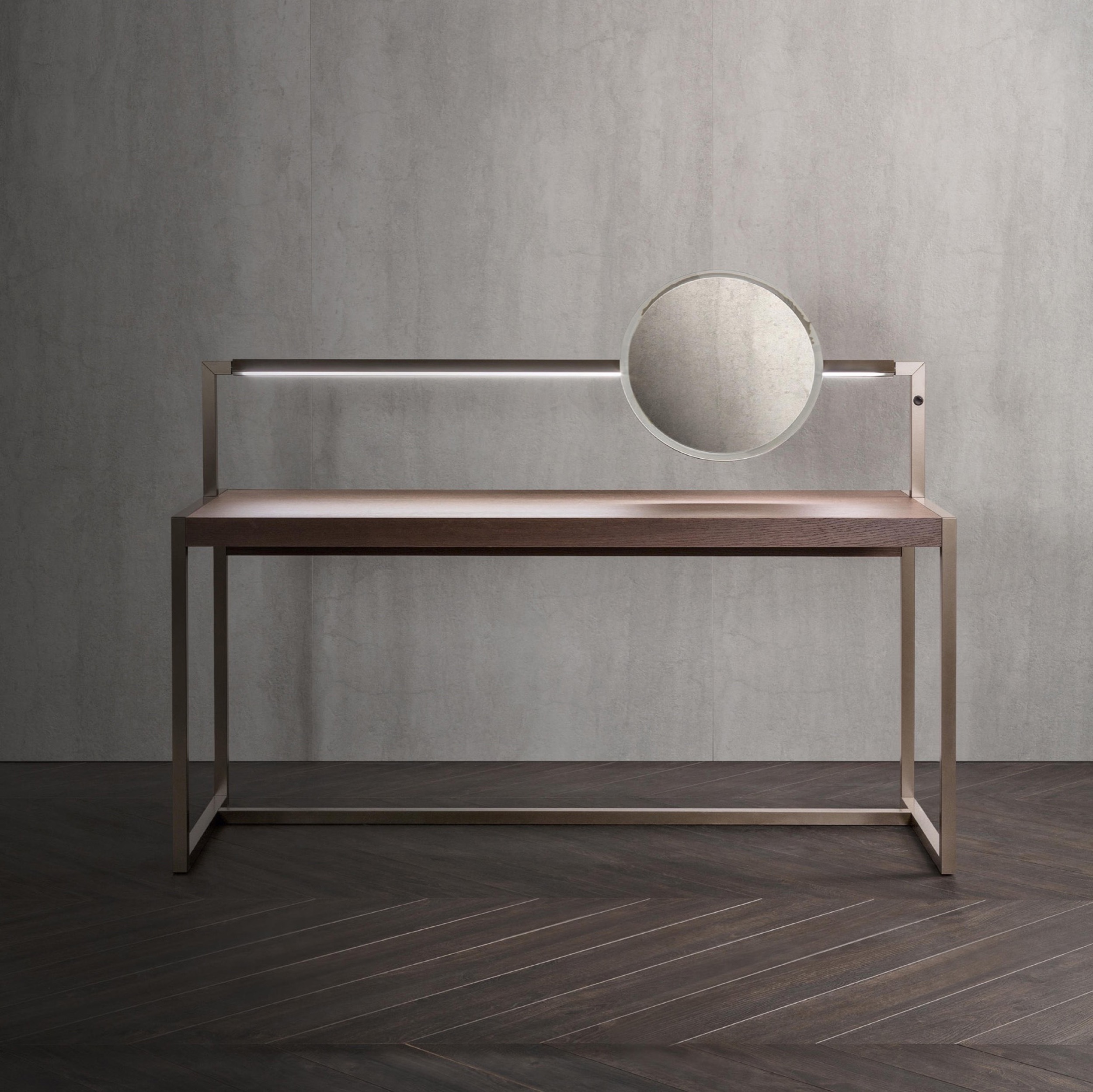 Writing Desk with Mirror - Continuum from Natevo
