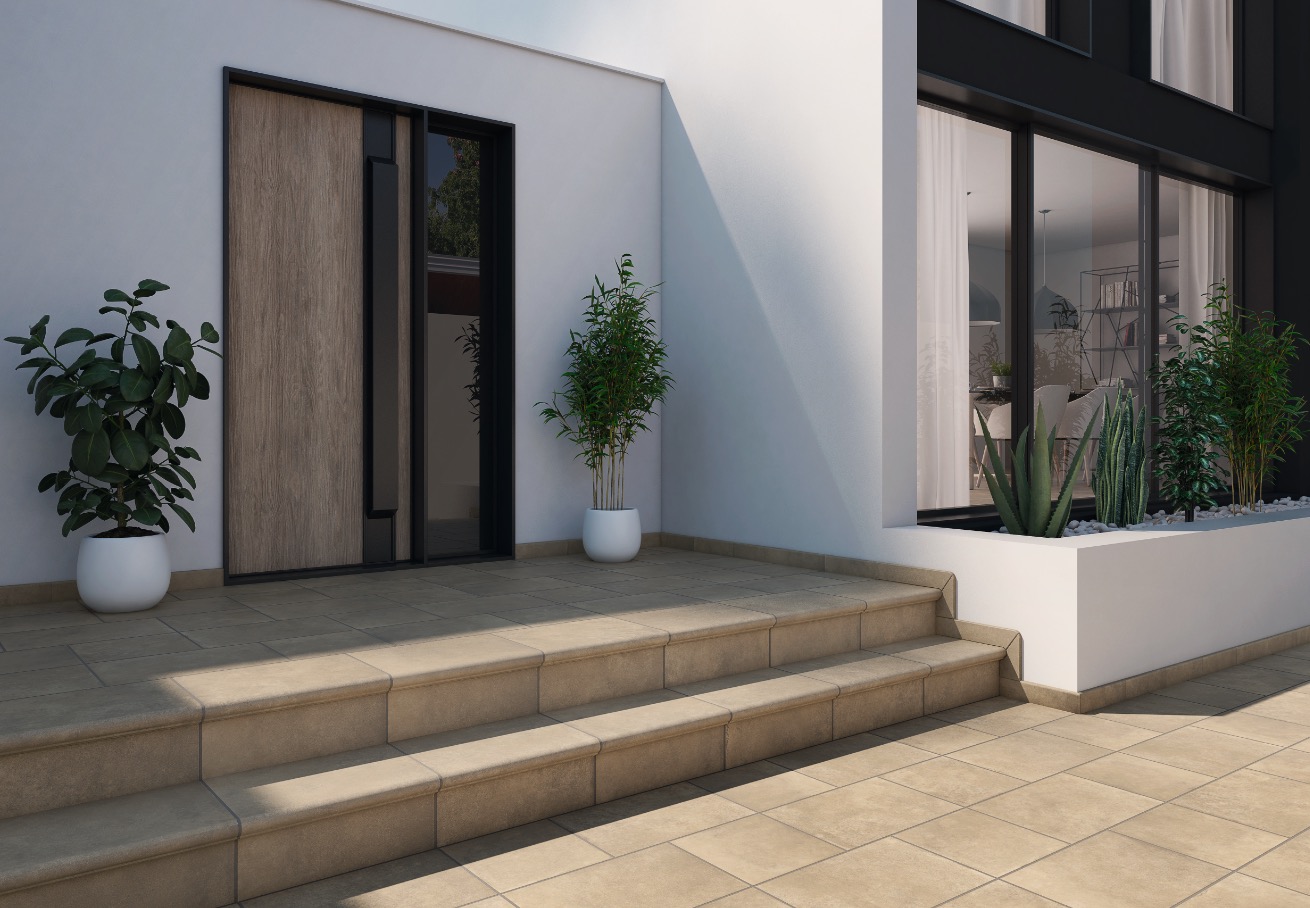 Gallery of Porcelain Tiles - Imitation Cement Flooring - 1