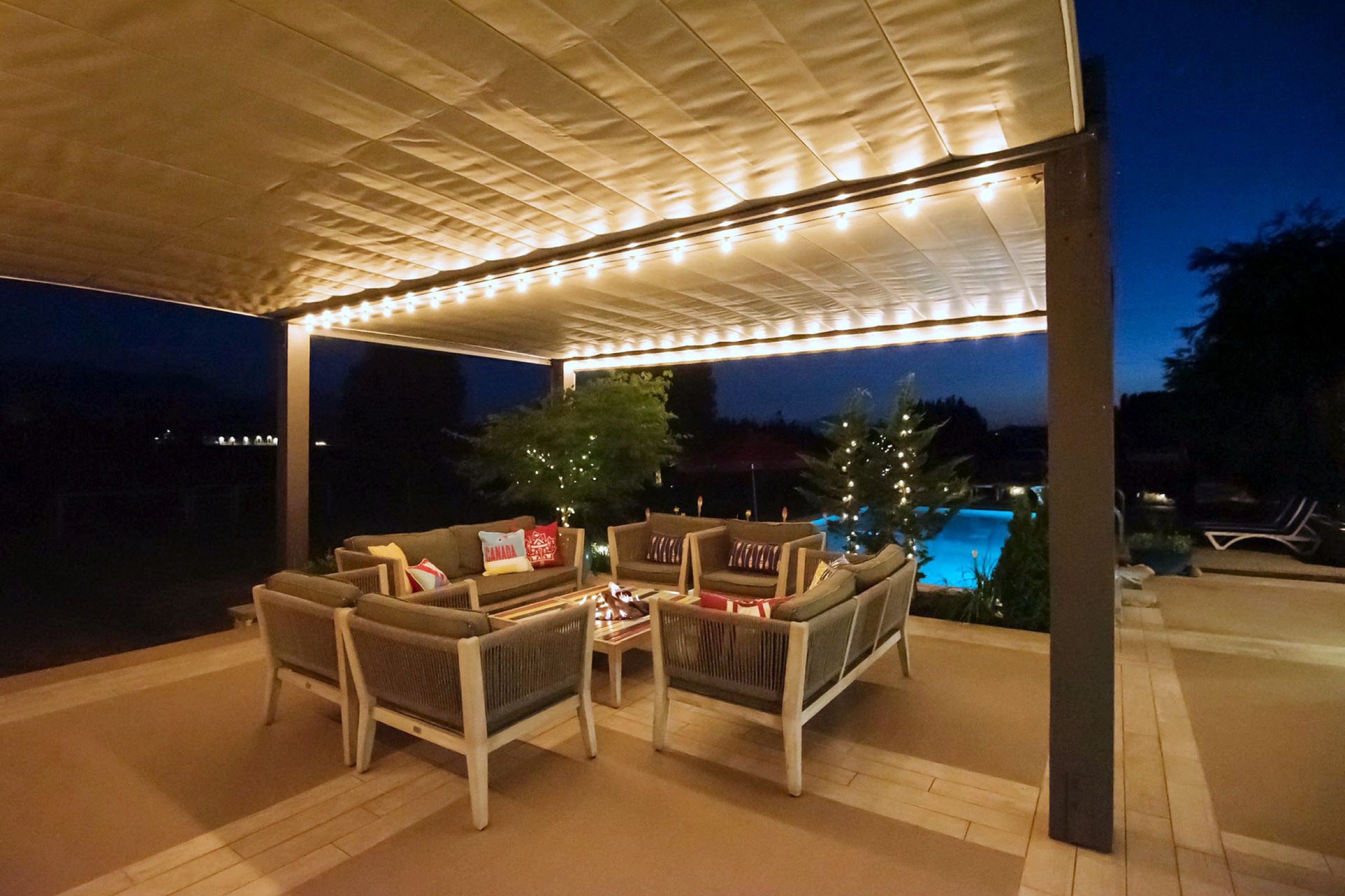 Gallery of Retractable Canopies on a Pergola in Chilliwack - 3