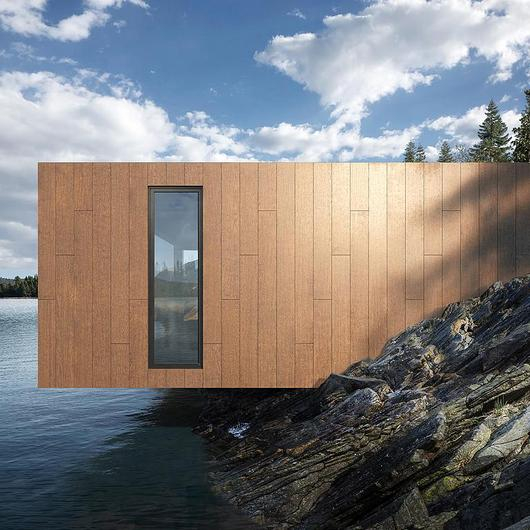 Wood Cladding - NATURCLAD-B from PARKLEX PRODEMA