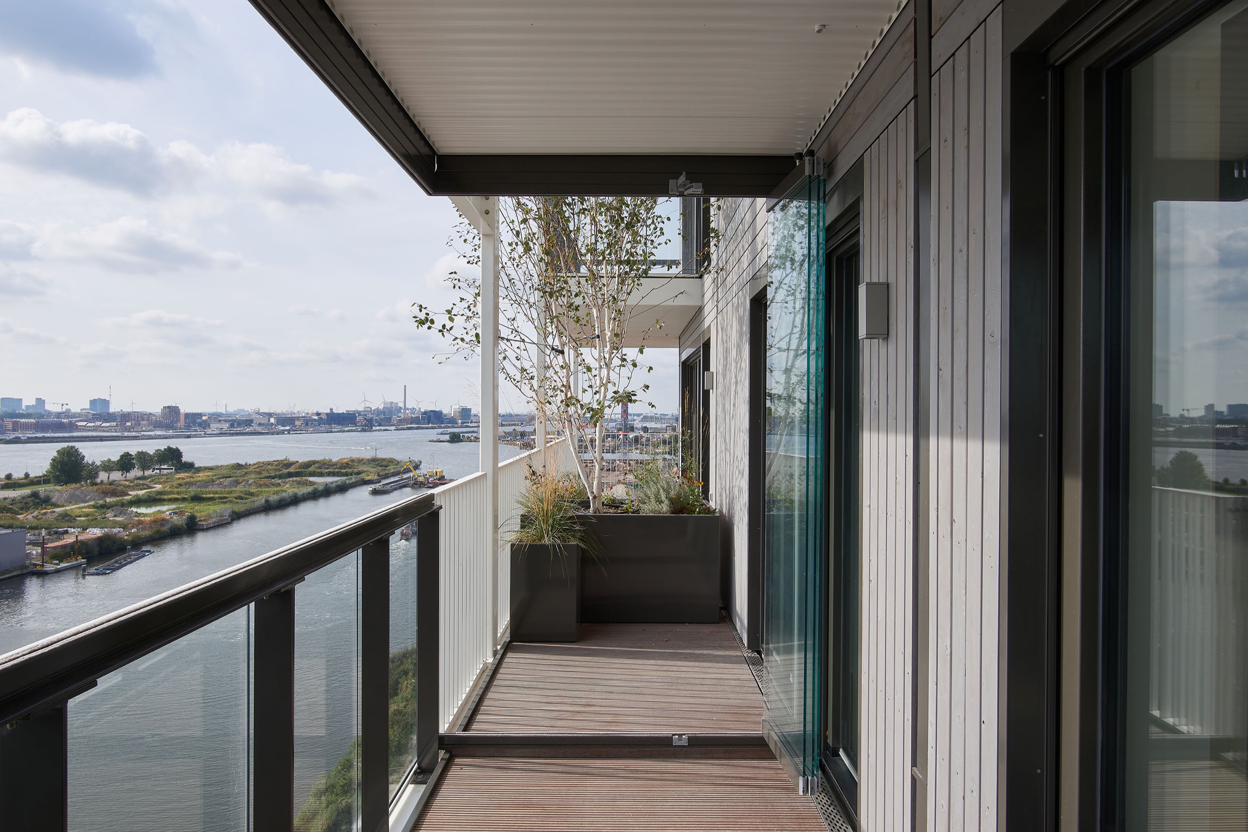 Gallery of Balcony Glazing in Dutch Apartment Building - 4