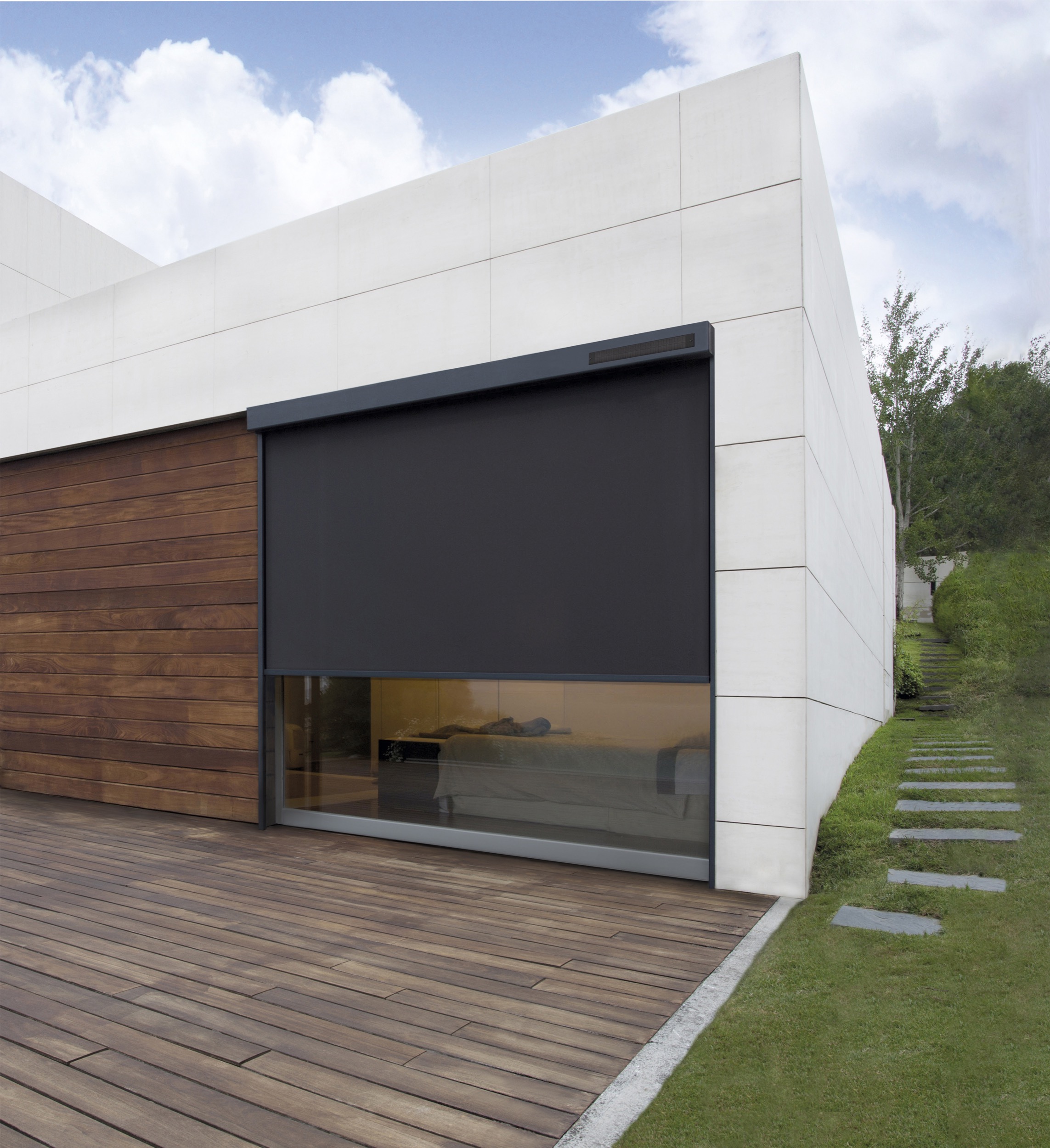 Gallery of Box Roller Shades - B-Box Solar System - 4