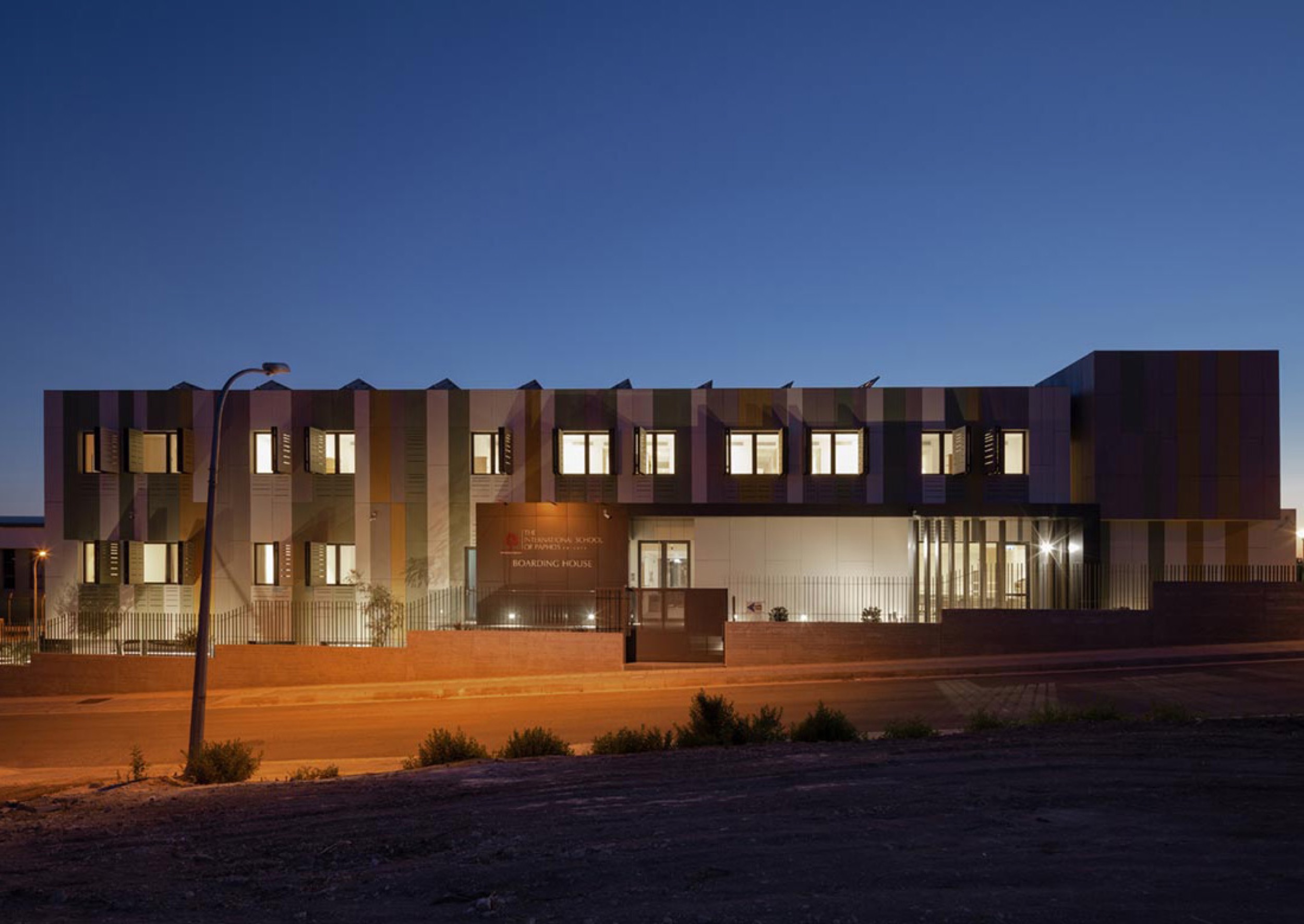 Gallery of Electric Folding Shading System in a Boarding School - 4