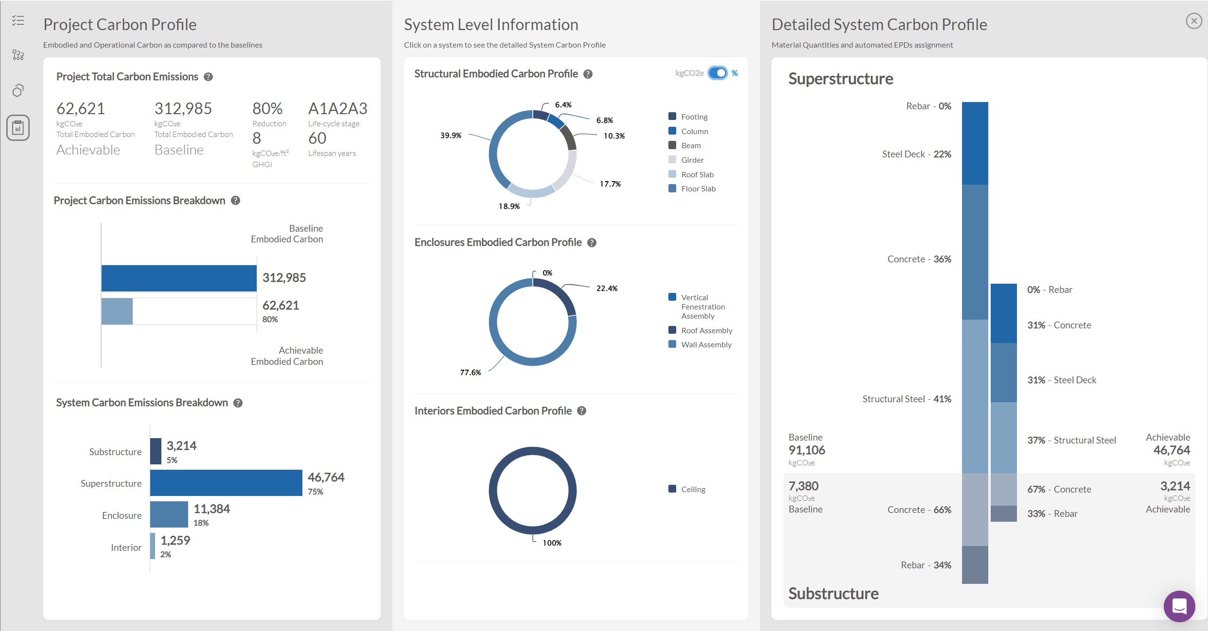 Gallery of Analysis Software - Embodied Carbon - 1
