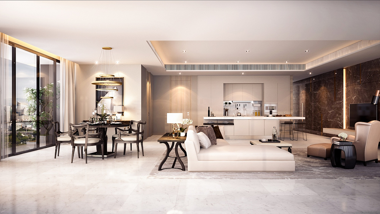 Kitchens in Sindhorn Tonson Tower from Poggenpohl