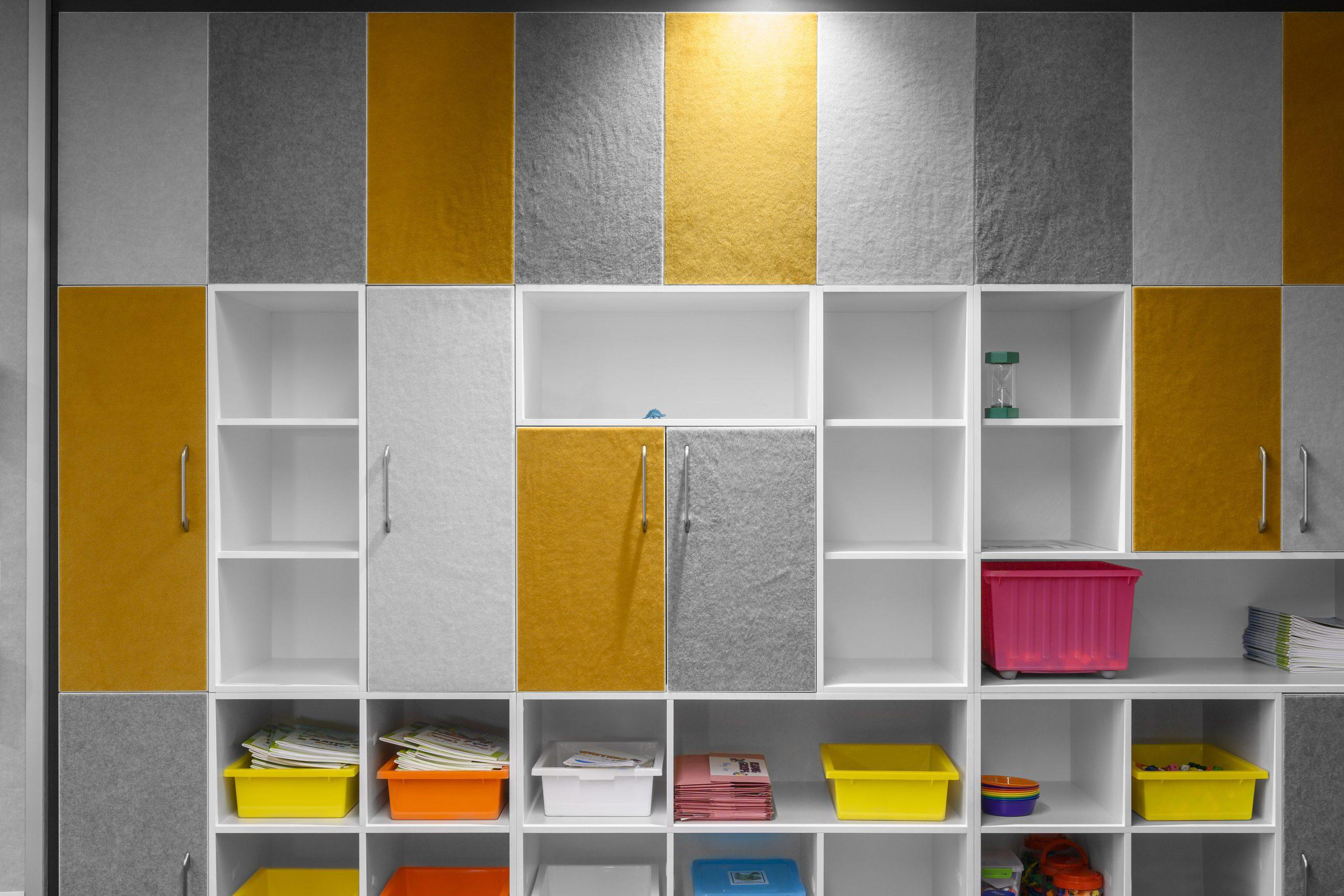 Gallery of Fabric Wall Covering - Vertiface® - 6