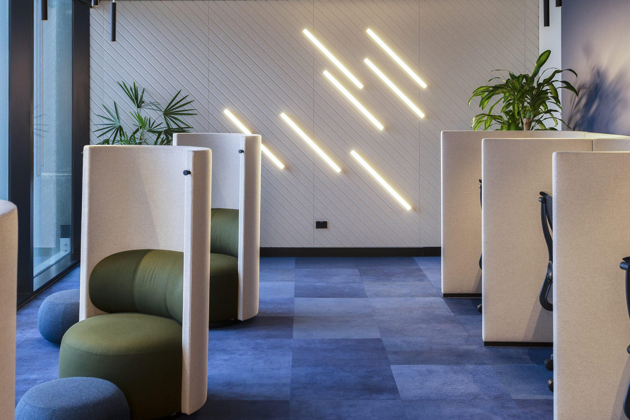 Router Cut Patterned Panels - Groove from Autex