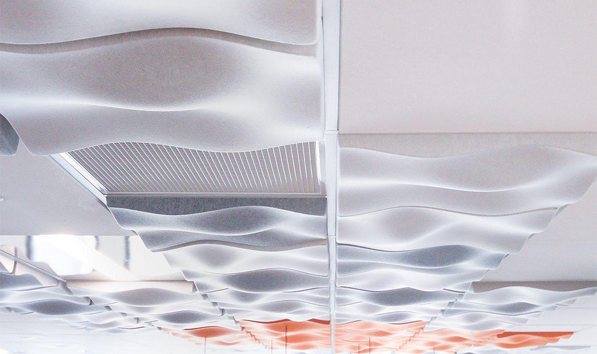 3D Acoustic Ceiling Tiles from Autex