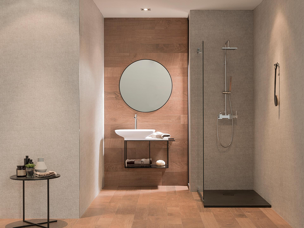 Platos de ducha Krion® Bath - Serie Line de Porcelanosa Grupo