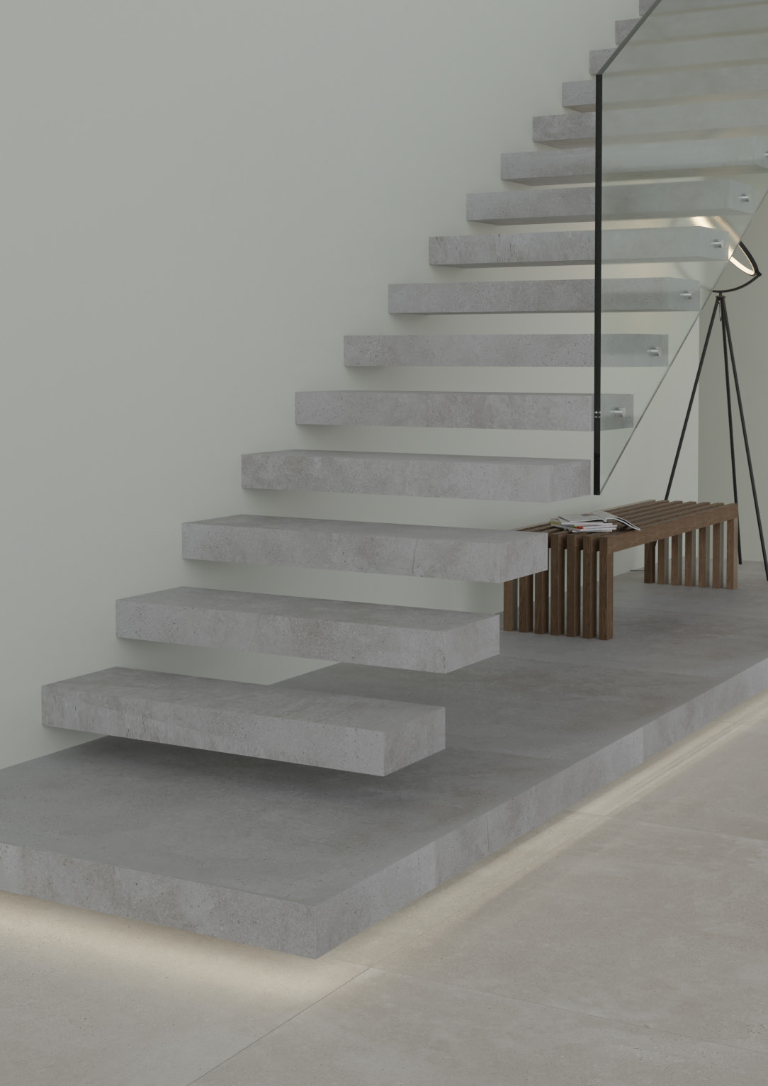 Galeria de Sistema para escaleras flotantes - Butech - 10