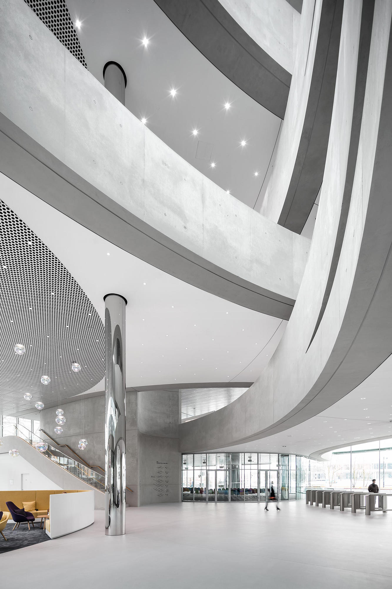 Gallery of Wall Partition System in Merck Innovation Center - 14