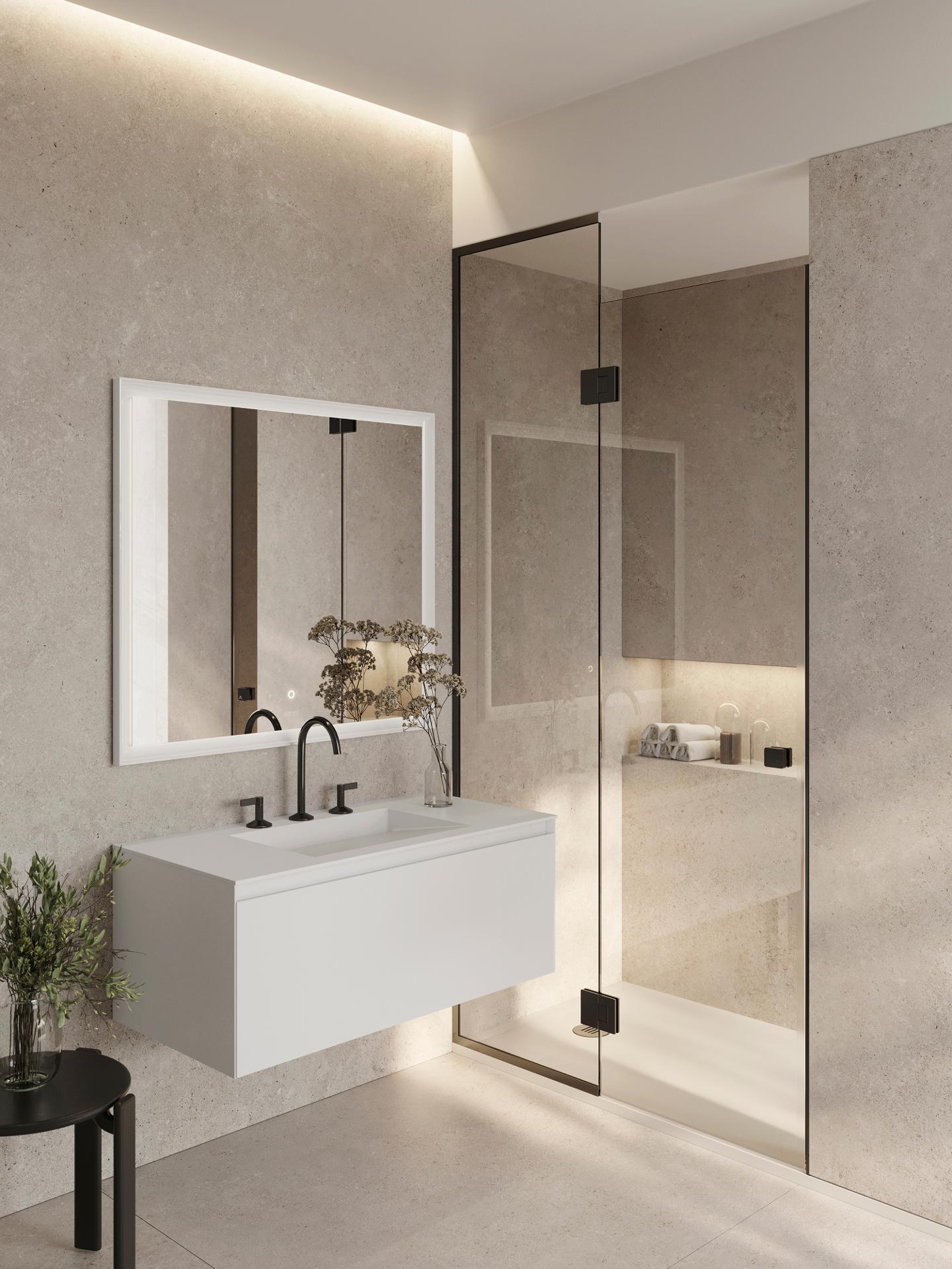 Galeria de Muebles de baño Krion® Bath - Serie Ner - 5
