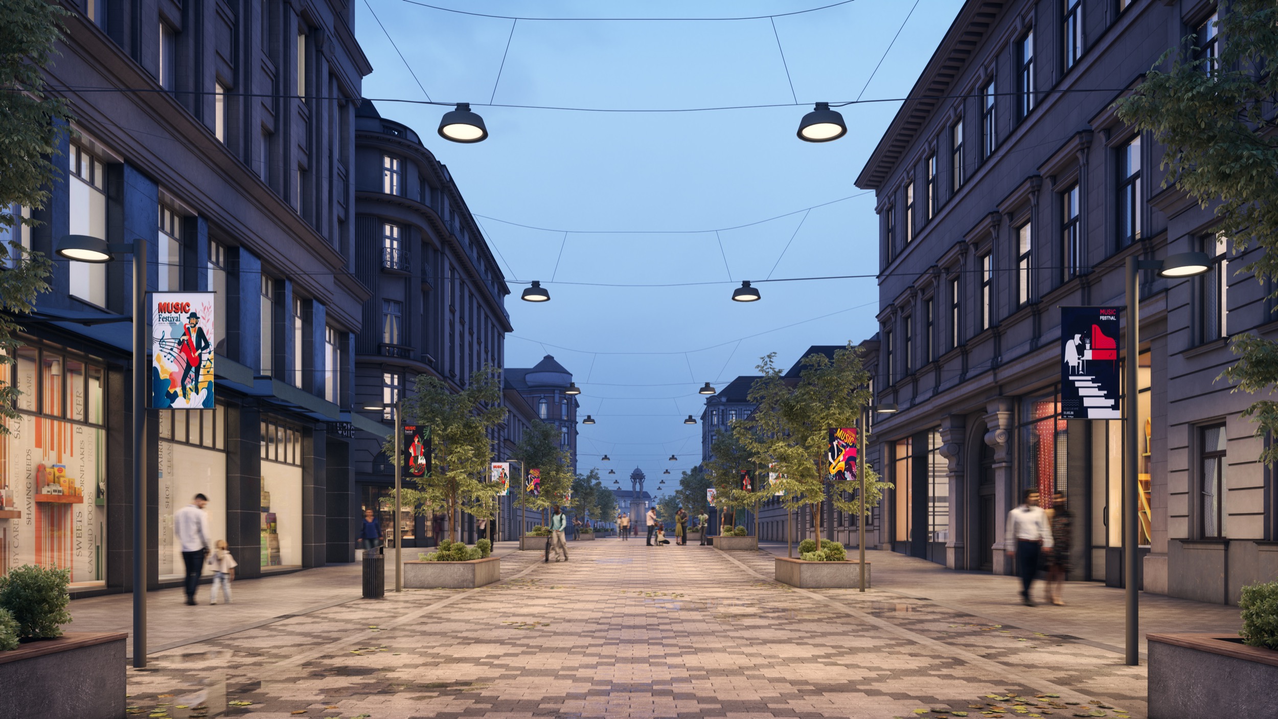 Gallery of Catenary Lights - Clermont - 1