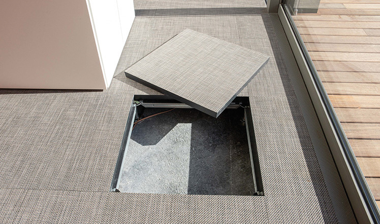 Suelo técnico elevado para interiores Butech de Porcelanosa Grupo