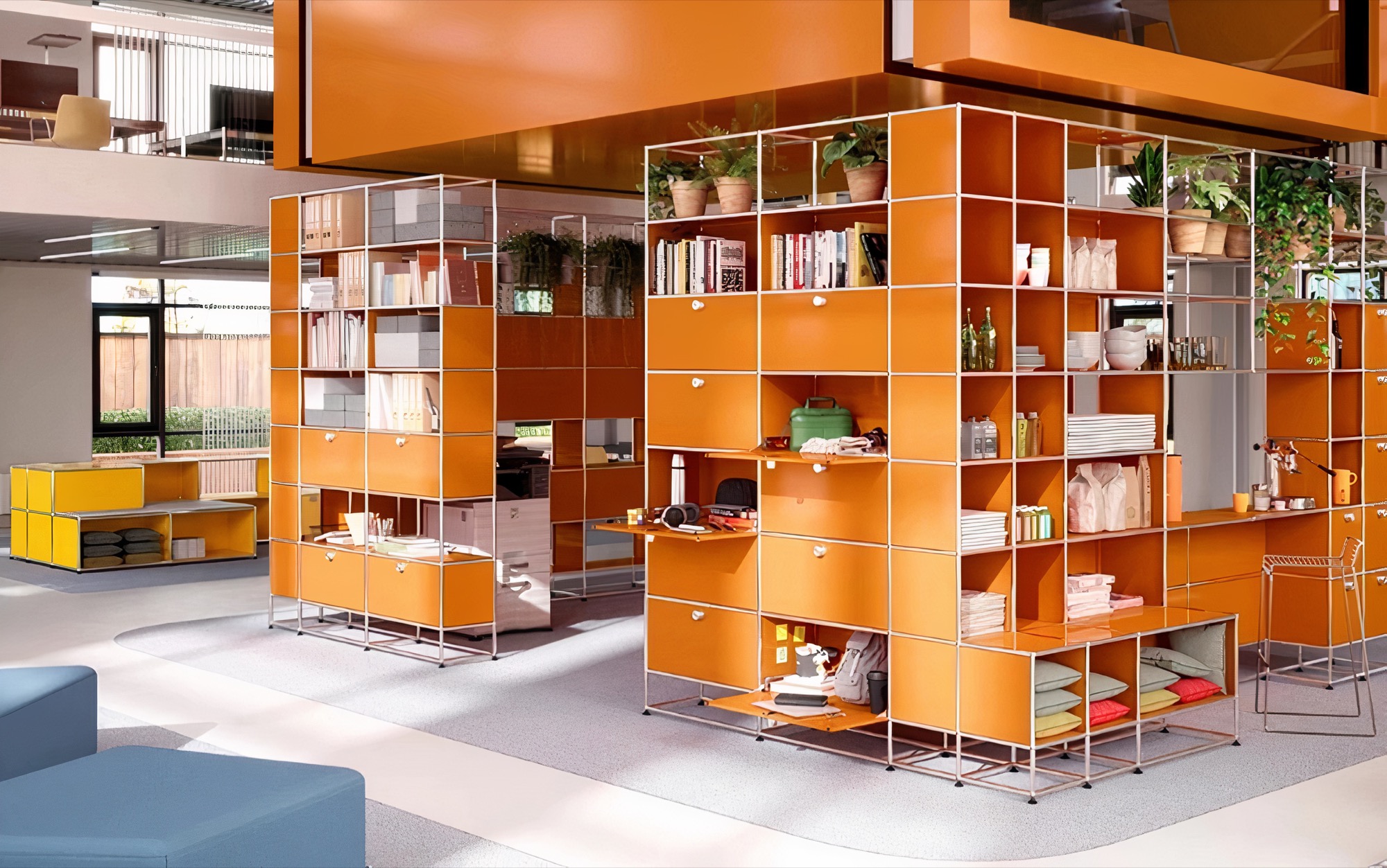 Gallery of Modular Lockers - Lock C for USM Haller - 6